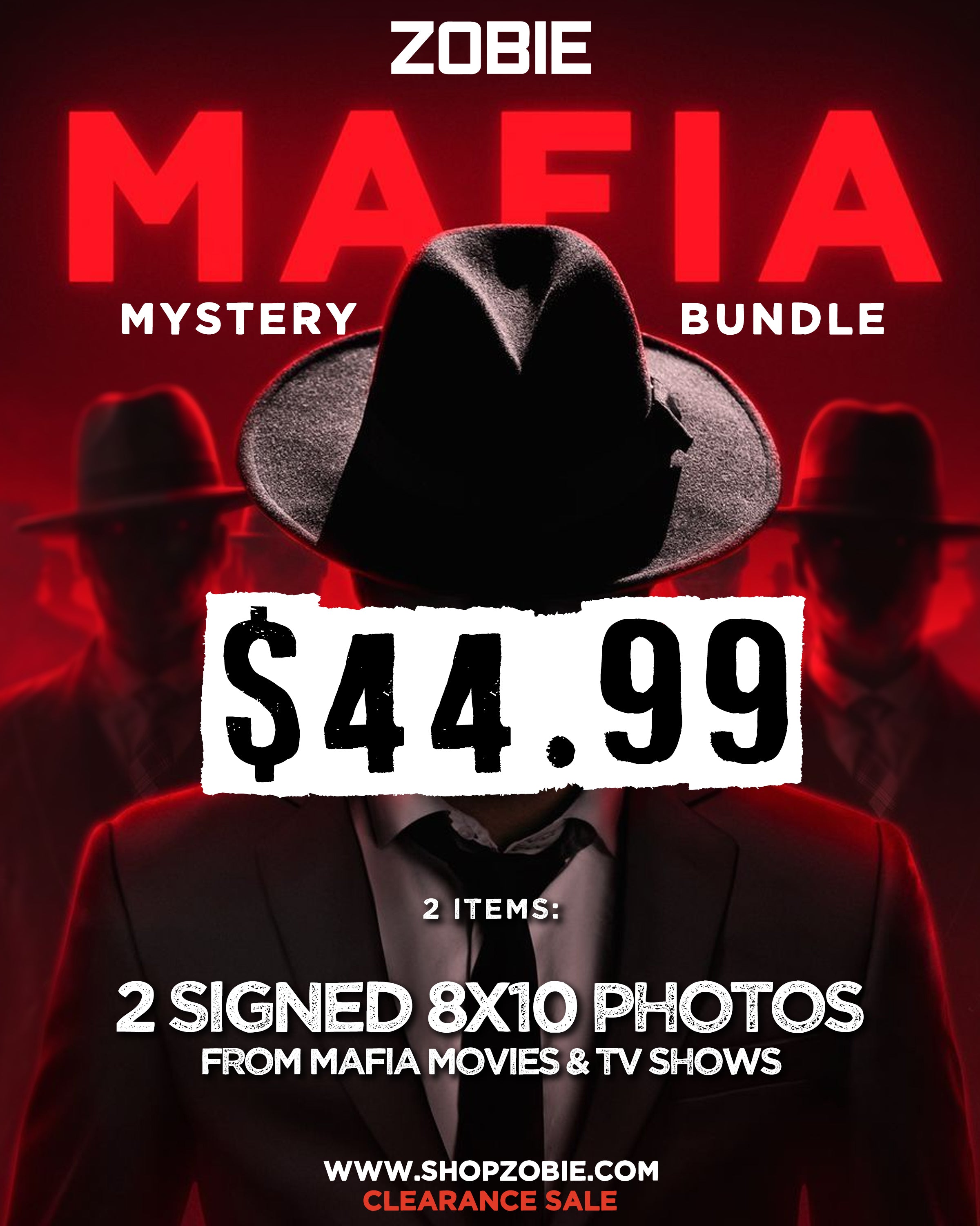 SPECIAL $44.99 Mafia Legends Mystery Bundle – Zobie Productions