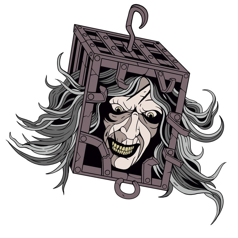 13 Ghosts "Jackal Ghost" Enamel Pin - Limited Release – Zobie Productions