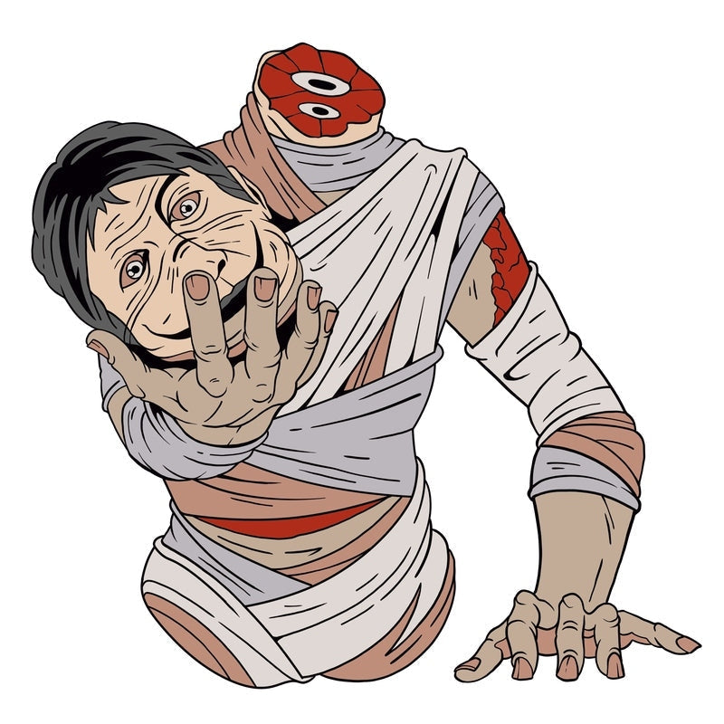 13 Ghosts "Torso Ghost" Enamel Pin - Limited Release – Zobie Productions