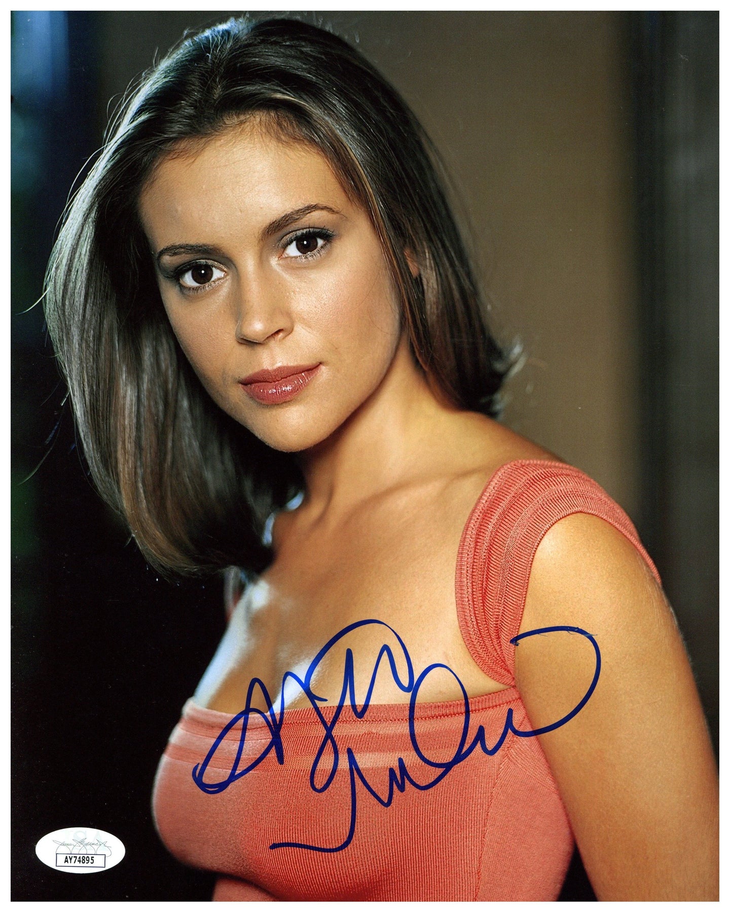 Alyssa Milano Signed 8x10 Photo Charmed Autographed JSA COA – Zobie ...