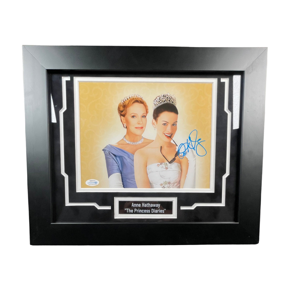 Anne Hathaway Signed 8x10 Photo The Princess Diaries Autographed ACOA ...