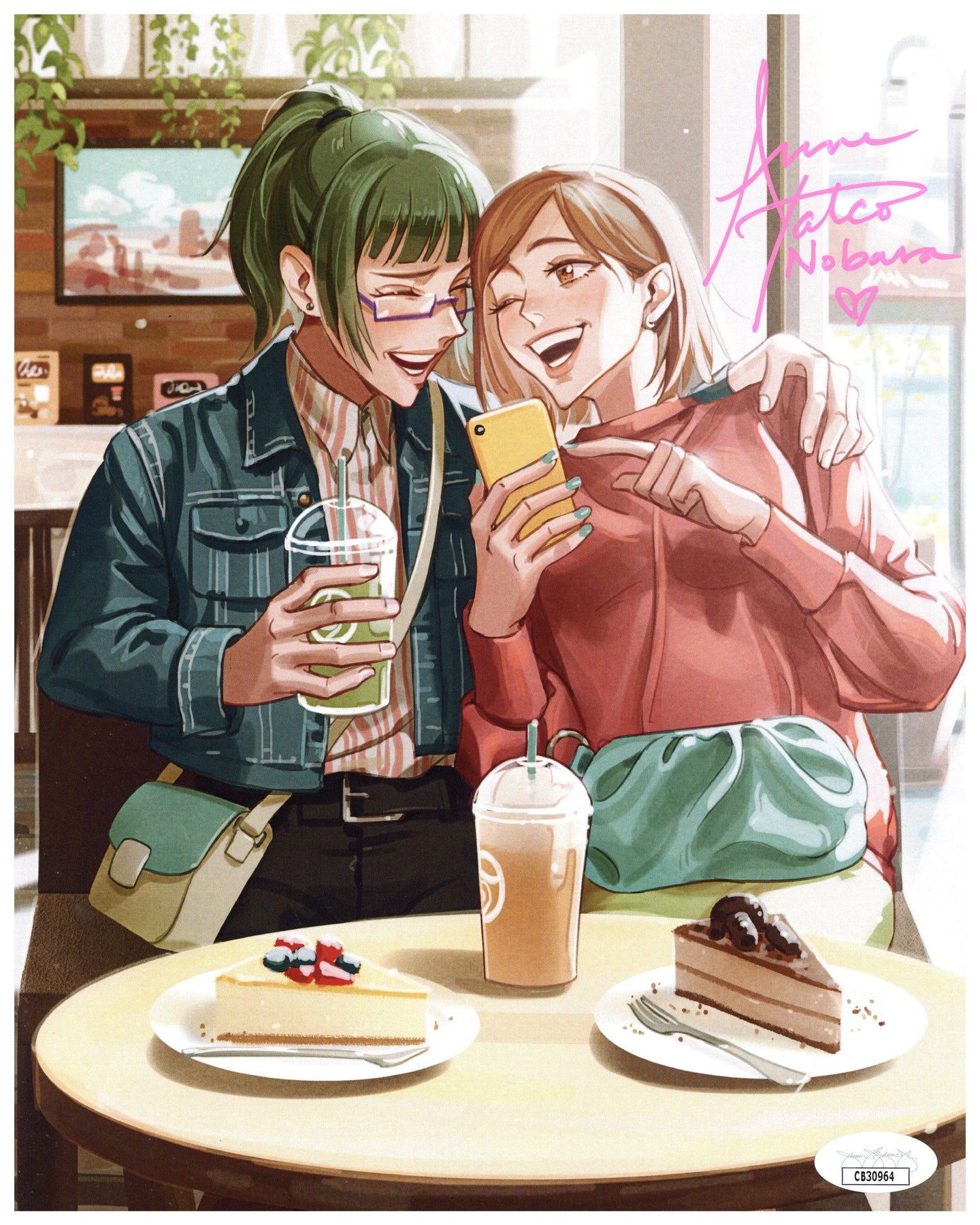 Anne Yatco Signed 8x10 Photo Jujutsu Kaisen Nobara Kugisaki JSA COA ...