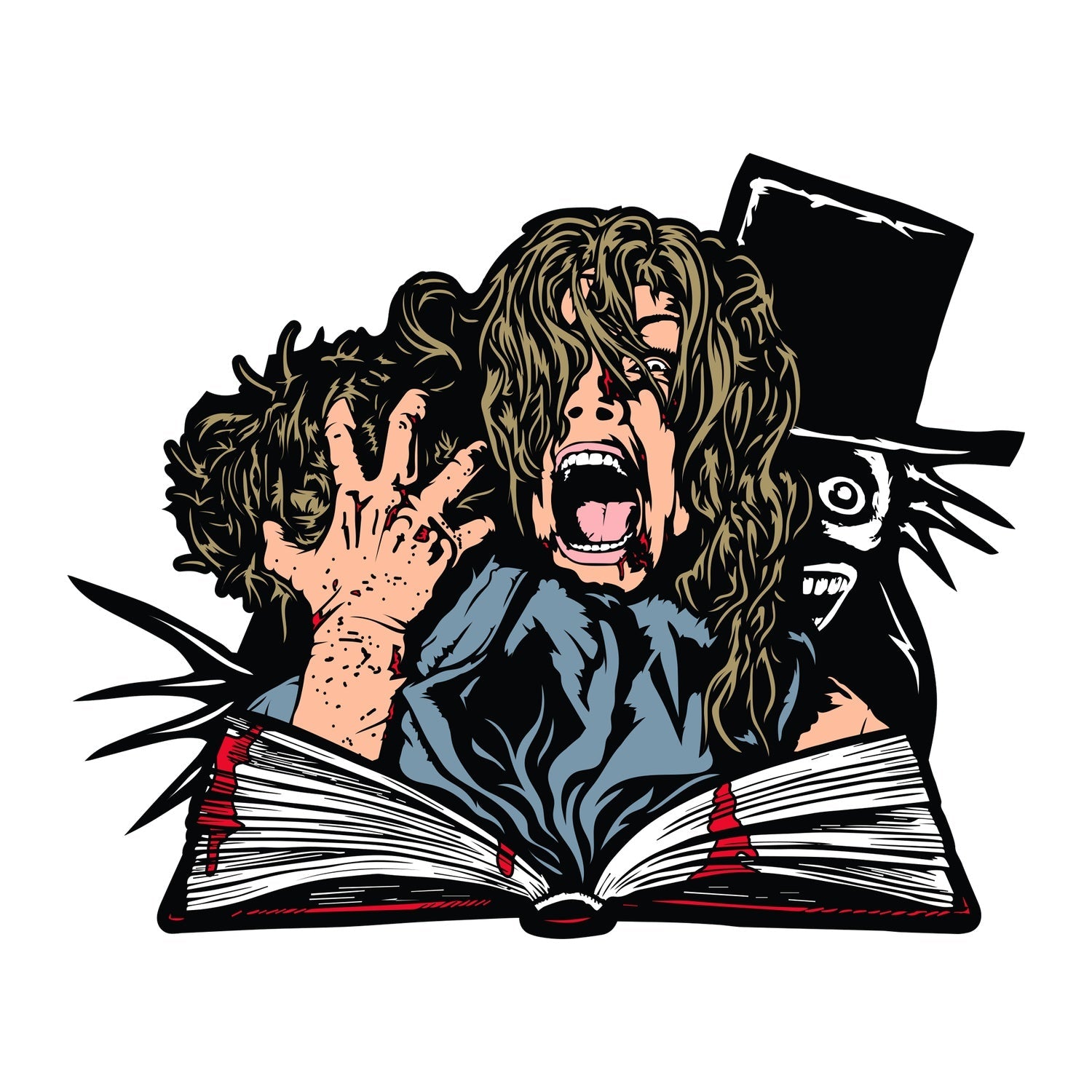"Book of Grief" Enamel Pin - Limited Release – Zobie Productions
