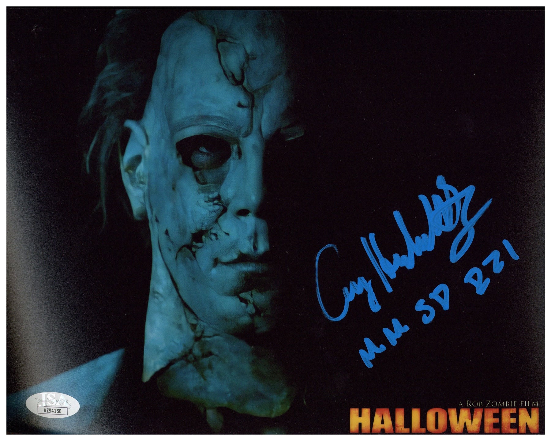 Casey Hendershot Signed 8x10 Photo Halloween Michael Myers Autographed ...