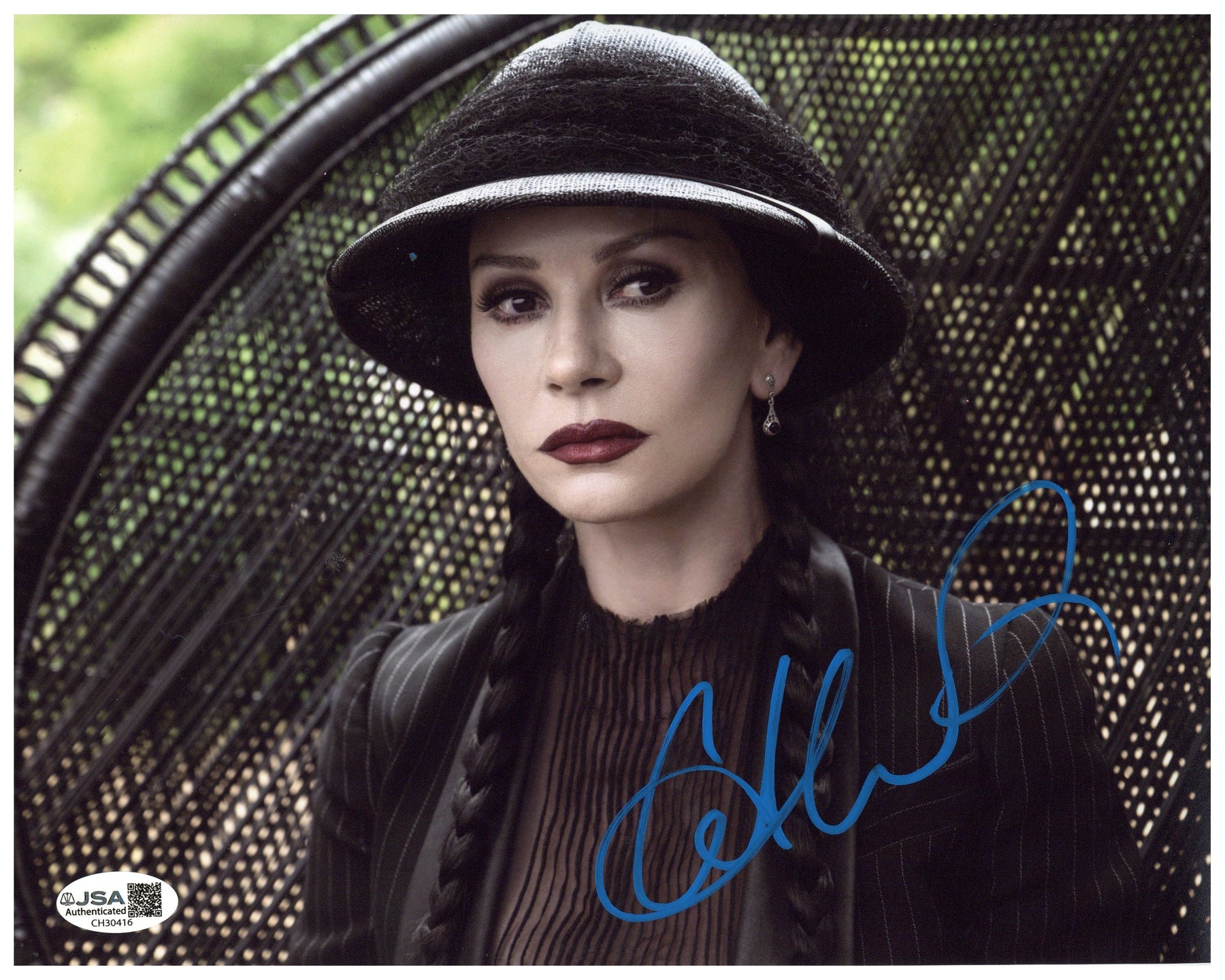 Catherine Zeta-Jones Signed 8x10 Photo Wednesday Autographed JSA COA 1 ...