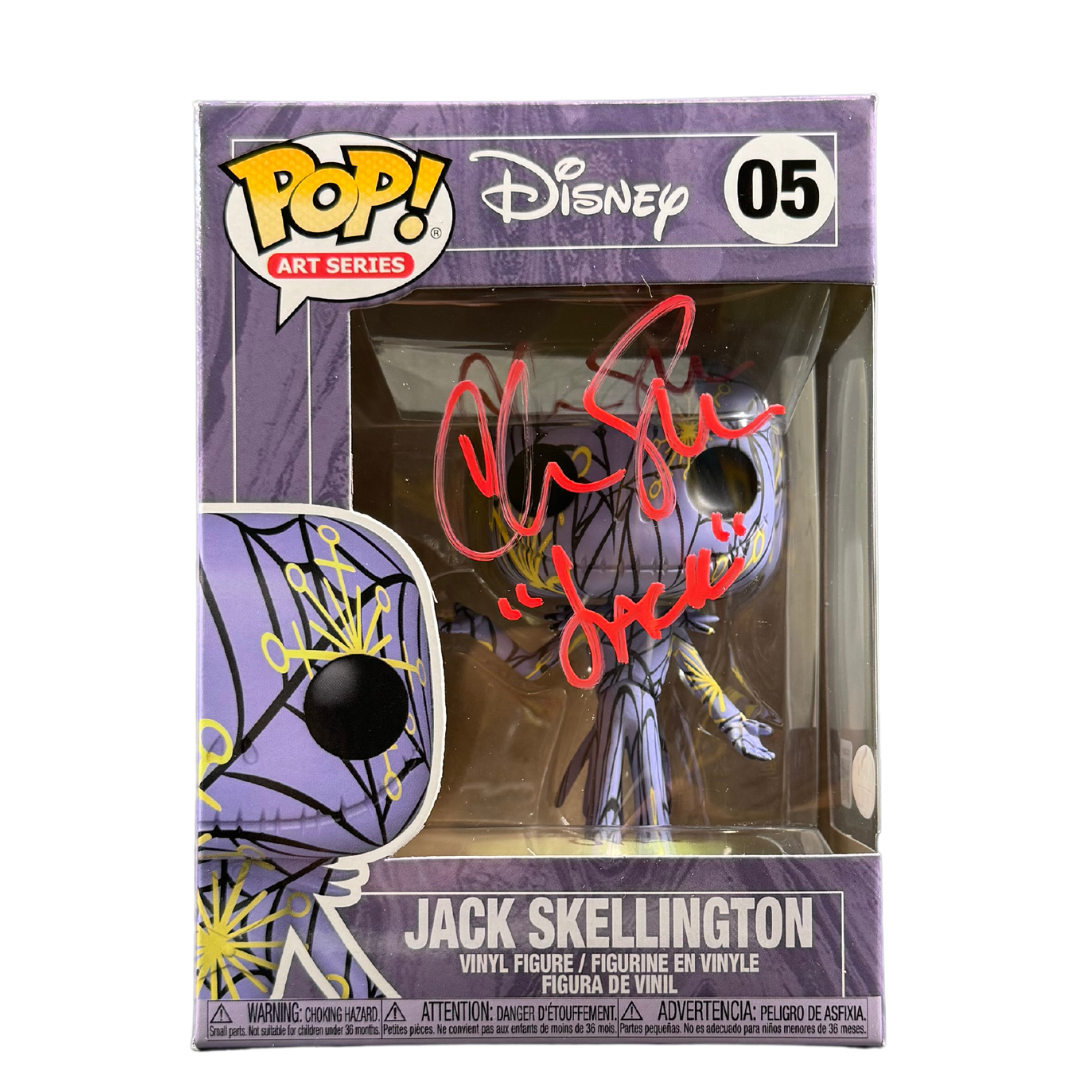 Chris Sarandon Signed Funko POP Disney Jack Skellington Autographed JS ...