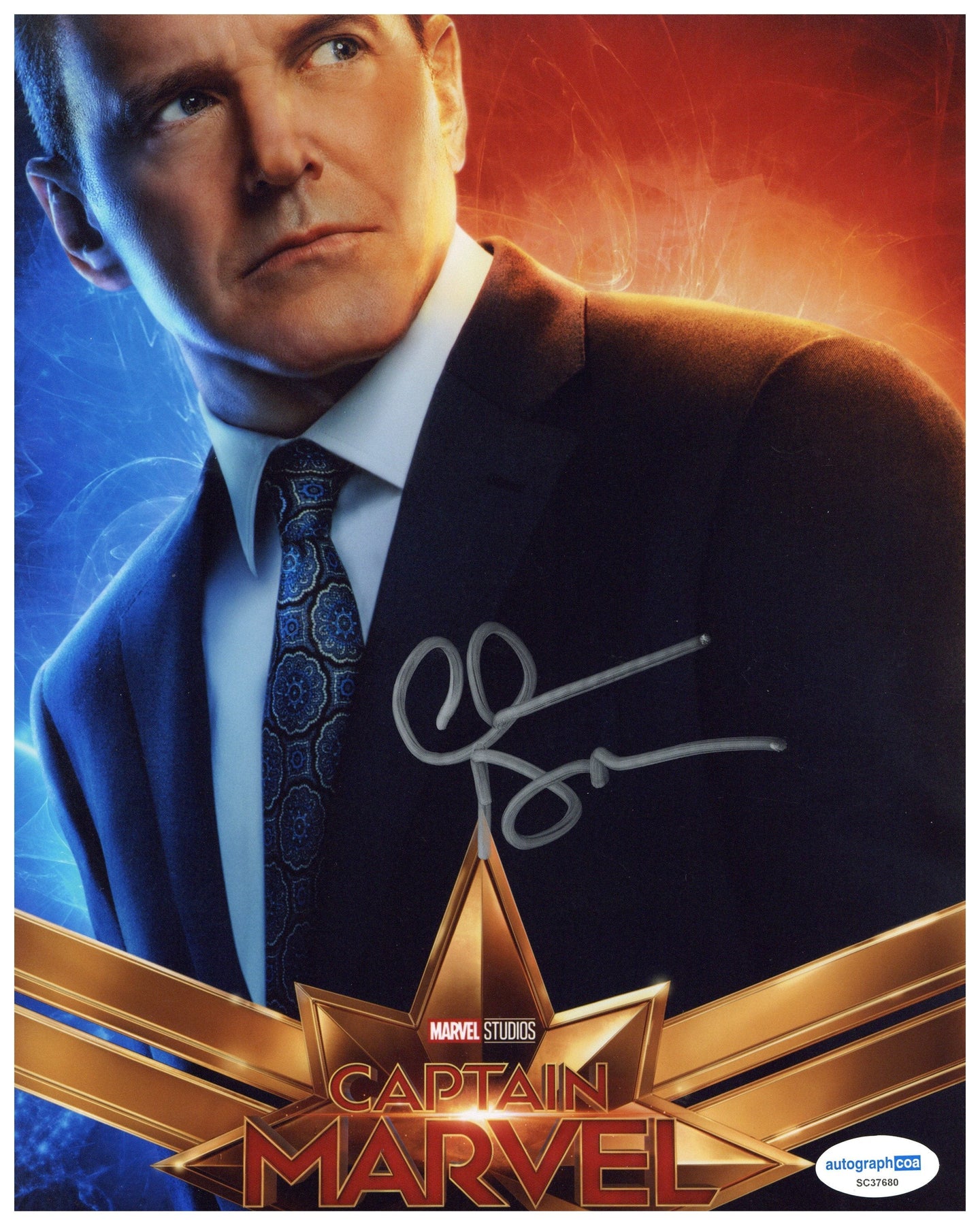Clark Gregg Signed 8x10 Photo Captain Marvel Authentic Autographed Aut ...