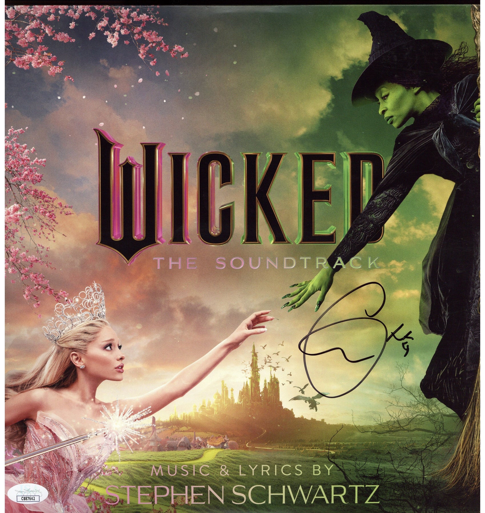 Cynthia Erivo Signed Wicked Vinyl Elphaba Authentic Autographed JSA CO ...