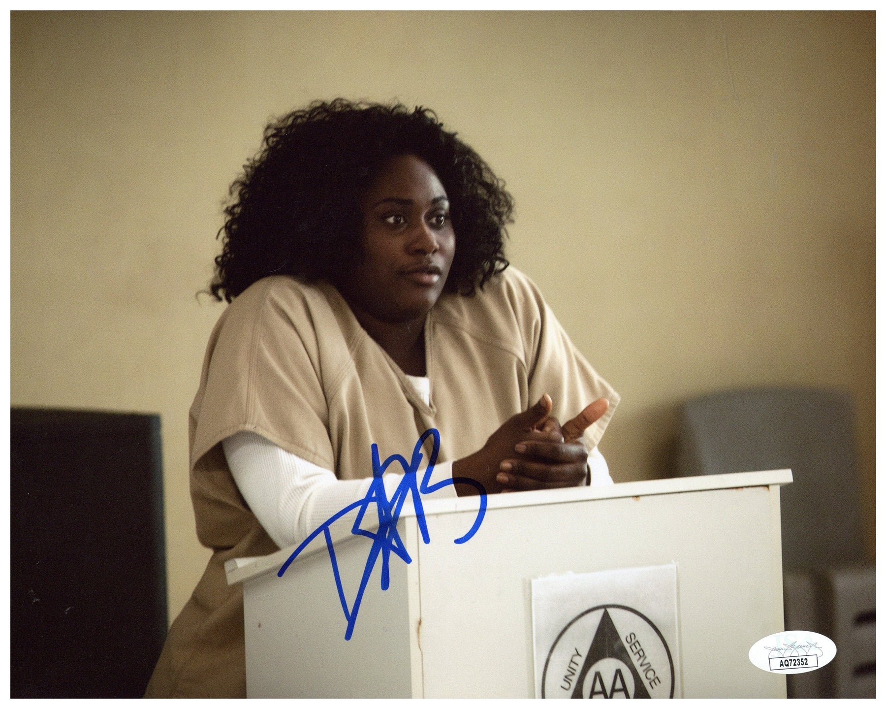 DANIELLE BROOKS SIGNED 8X10 PHOTO ORANGE IS THE NEW BLACK AUTOGRAPHED ...