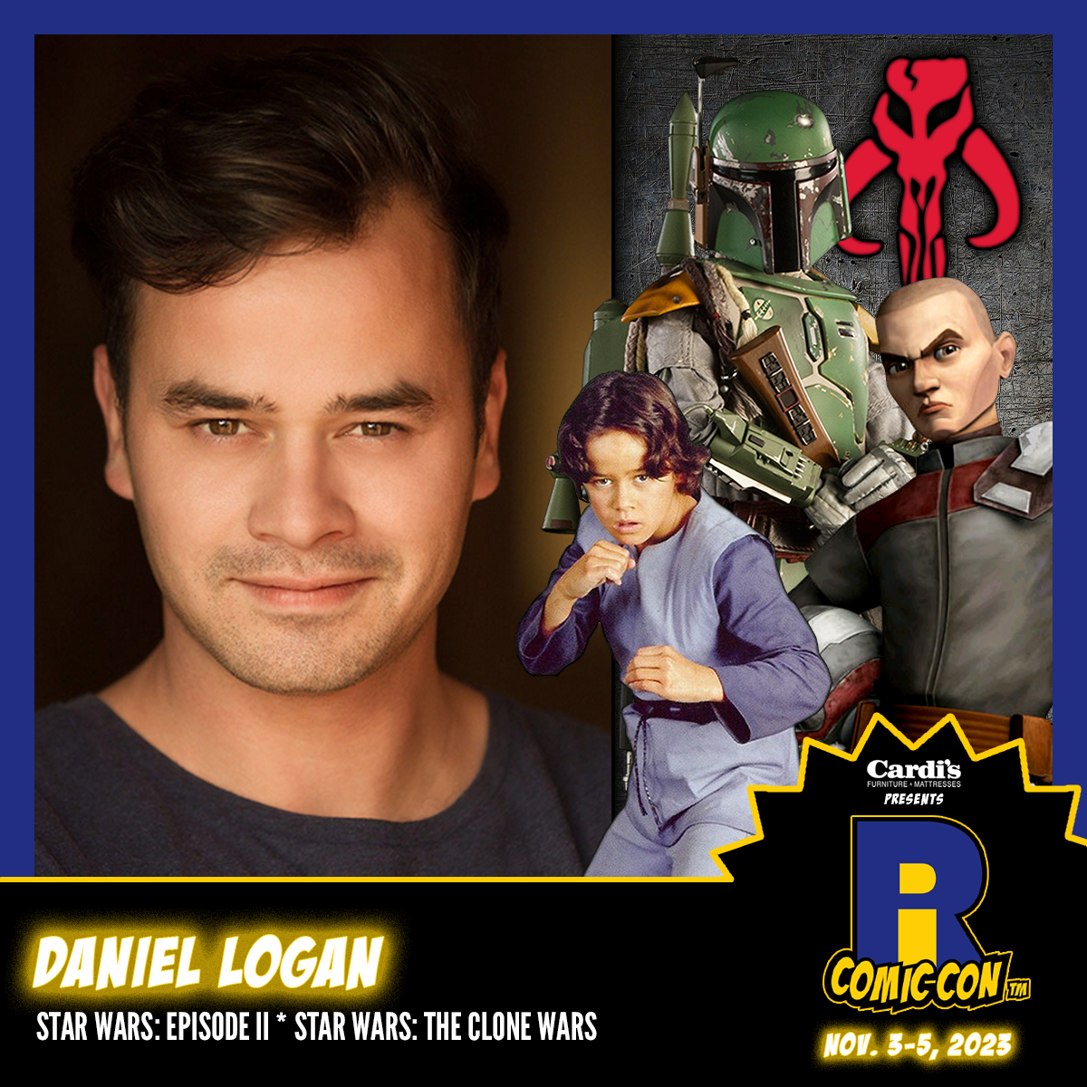 Daniel Logan Official Autograph Mail-In Service - Rhode Island Comic C ...