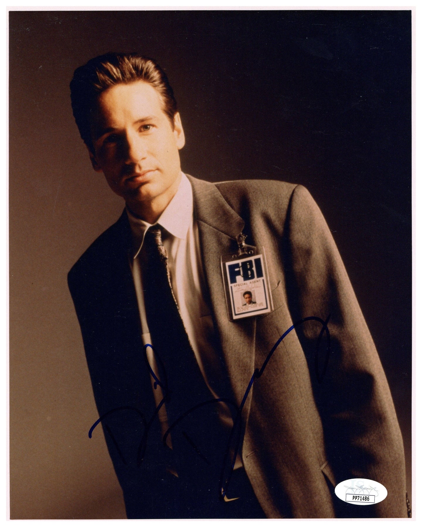 David Duchovny Signed 8x10 Photo X-Files Fox Mulder Autographed JSA CO ...