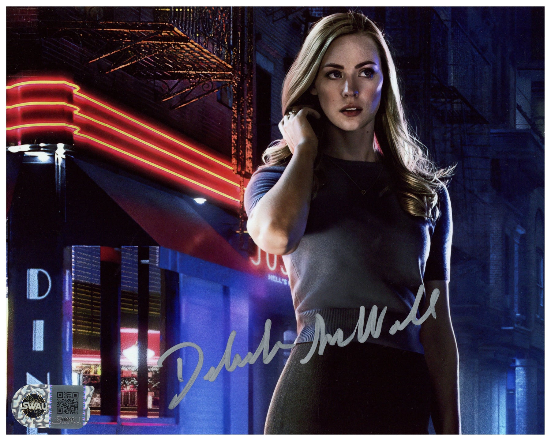 Deborah Ann Wall Signed 8x10 Photo Daredevil Autographed SWAU COA ...