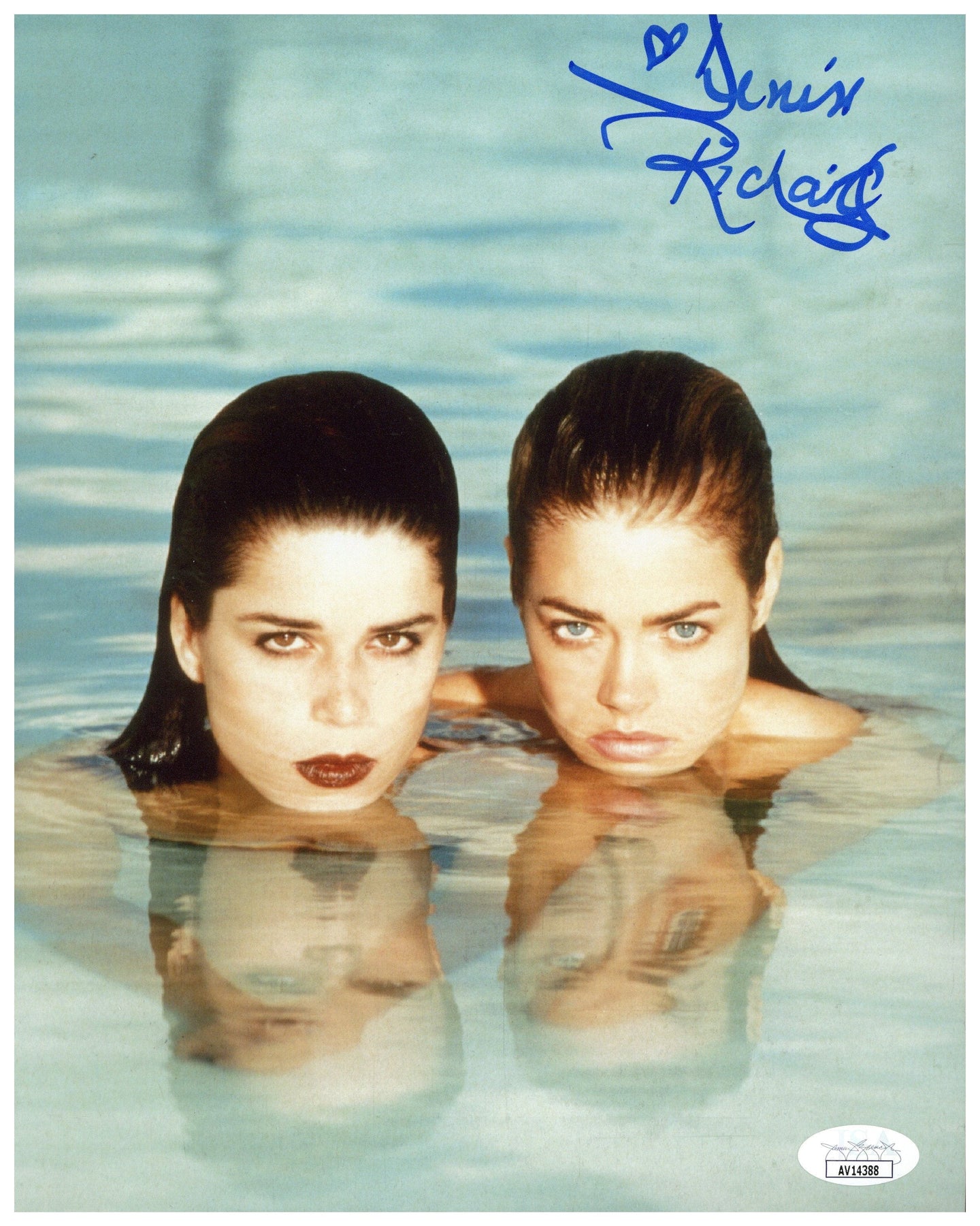 Denise Richards Signed 8x10 Photo Wild Things Authentic Autographed JS ...