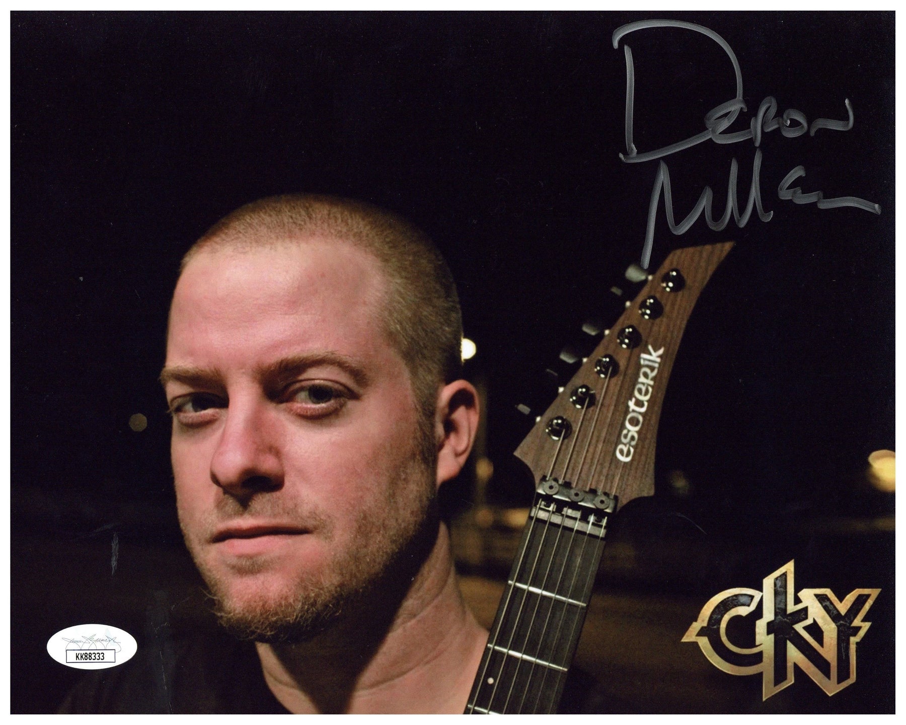 Deron Miller CKY Signed 8x10 Photo CKY JSA COA 2 – Zobie Productions