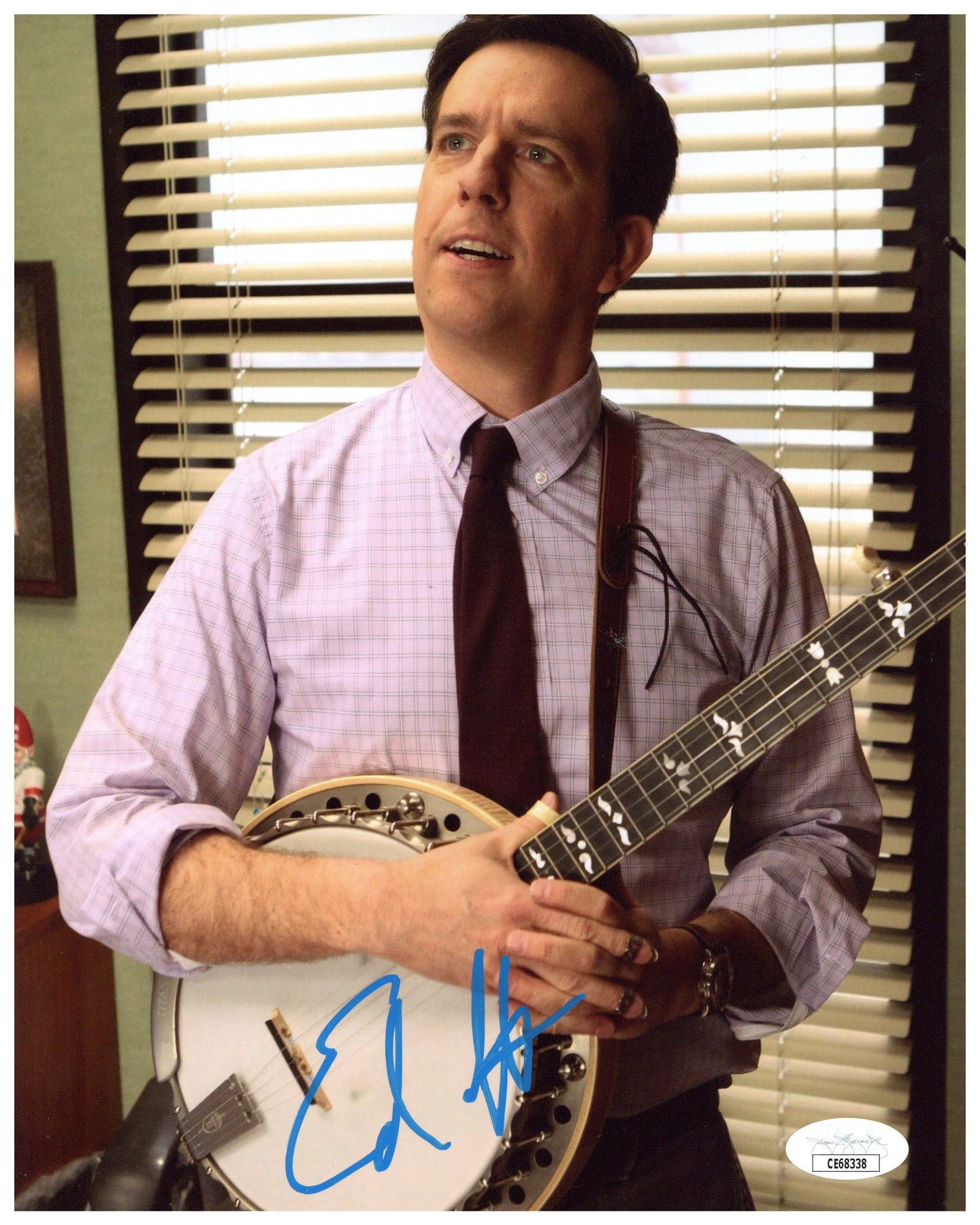 Ed Helms Signed 8x10 Photo The Office Andy Autographed JSA COA – Zobie ...