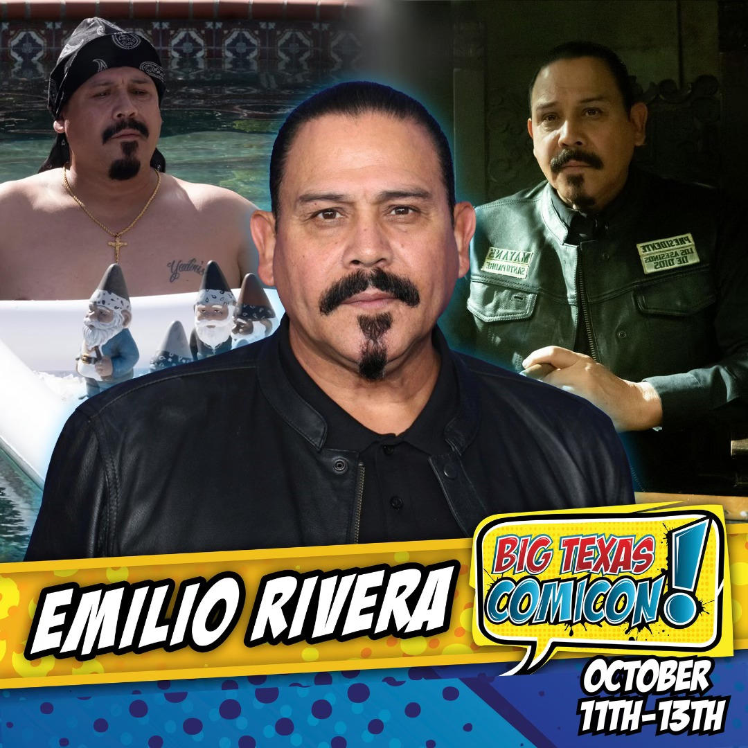 Emilio Rivera Official Autograph Mail-In Service - Big Texas Comicon 2 ...
