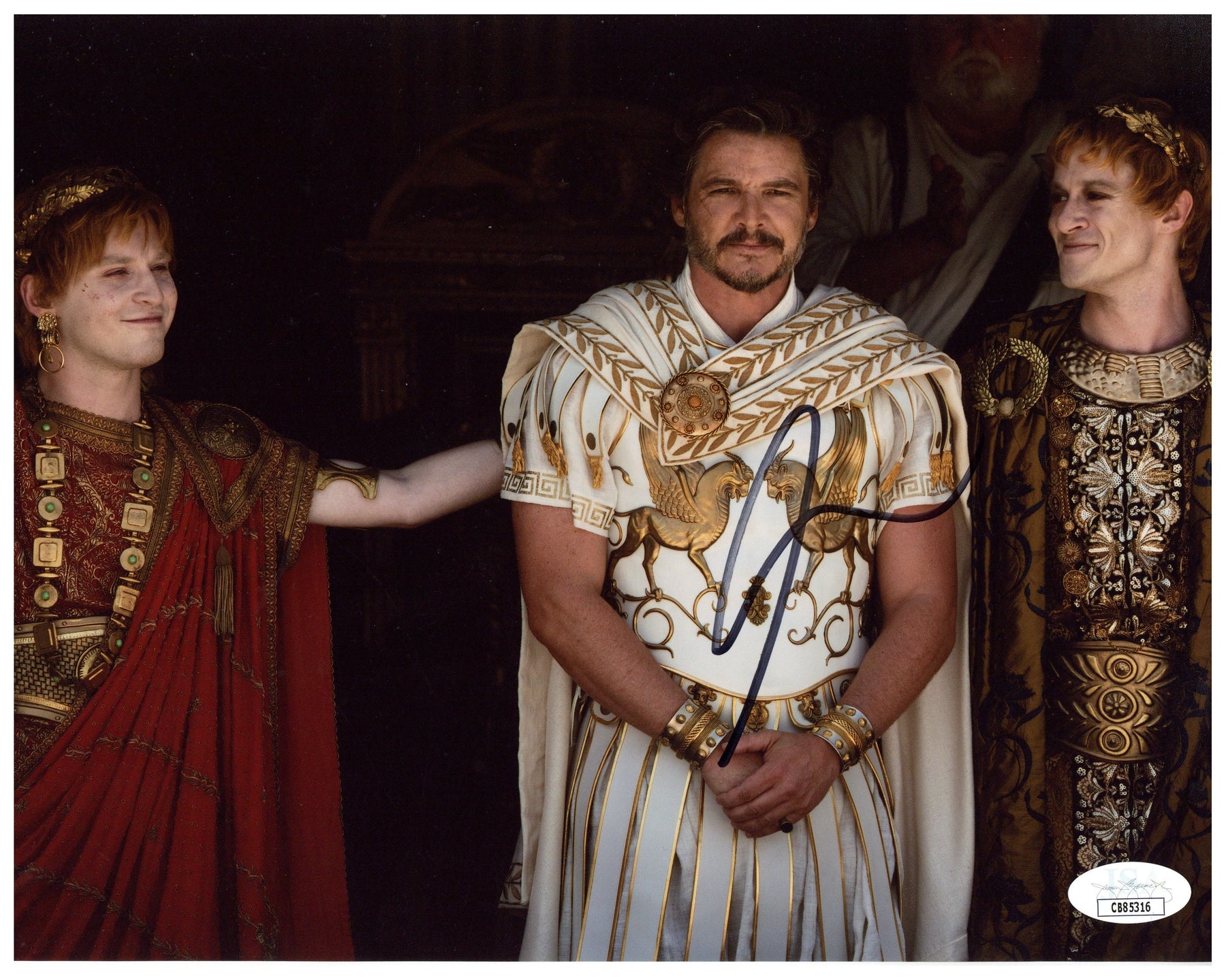 Fred Hechinger Signed 8x10 Photo Gladiator 2 Autographed JSA COA #4 ...