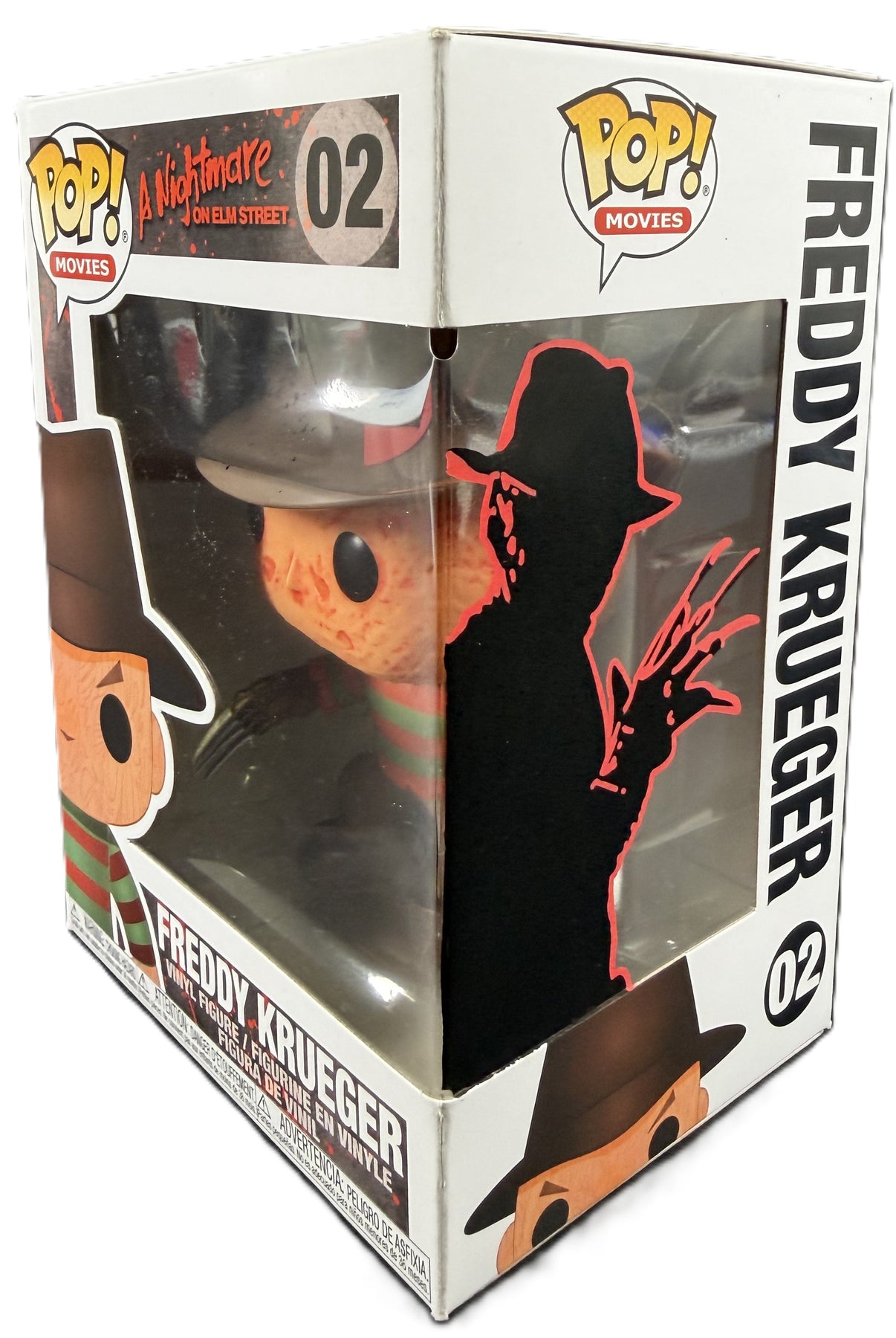 Freddy Krueger Funko Pop A Nightmare on Elm Street #02 ZNS Sketched 6 ...