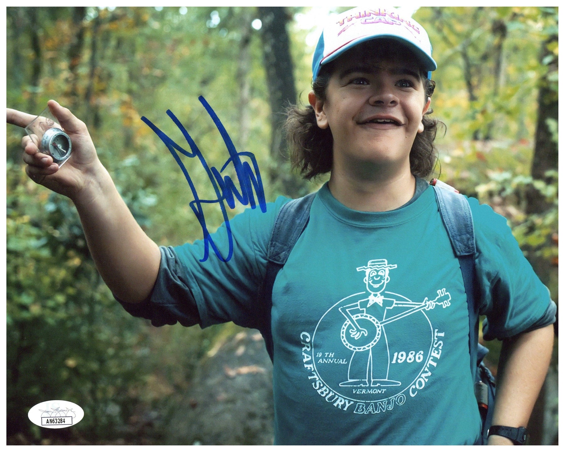 Gaten Matarazzo Signed 8x10 Photo Stranger Things Dustin Autographed J ...