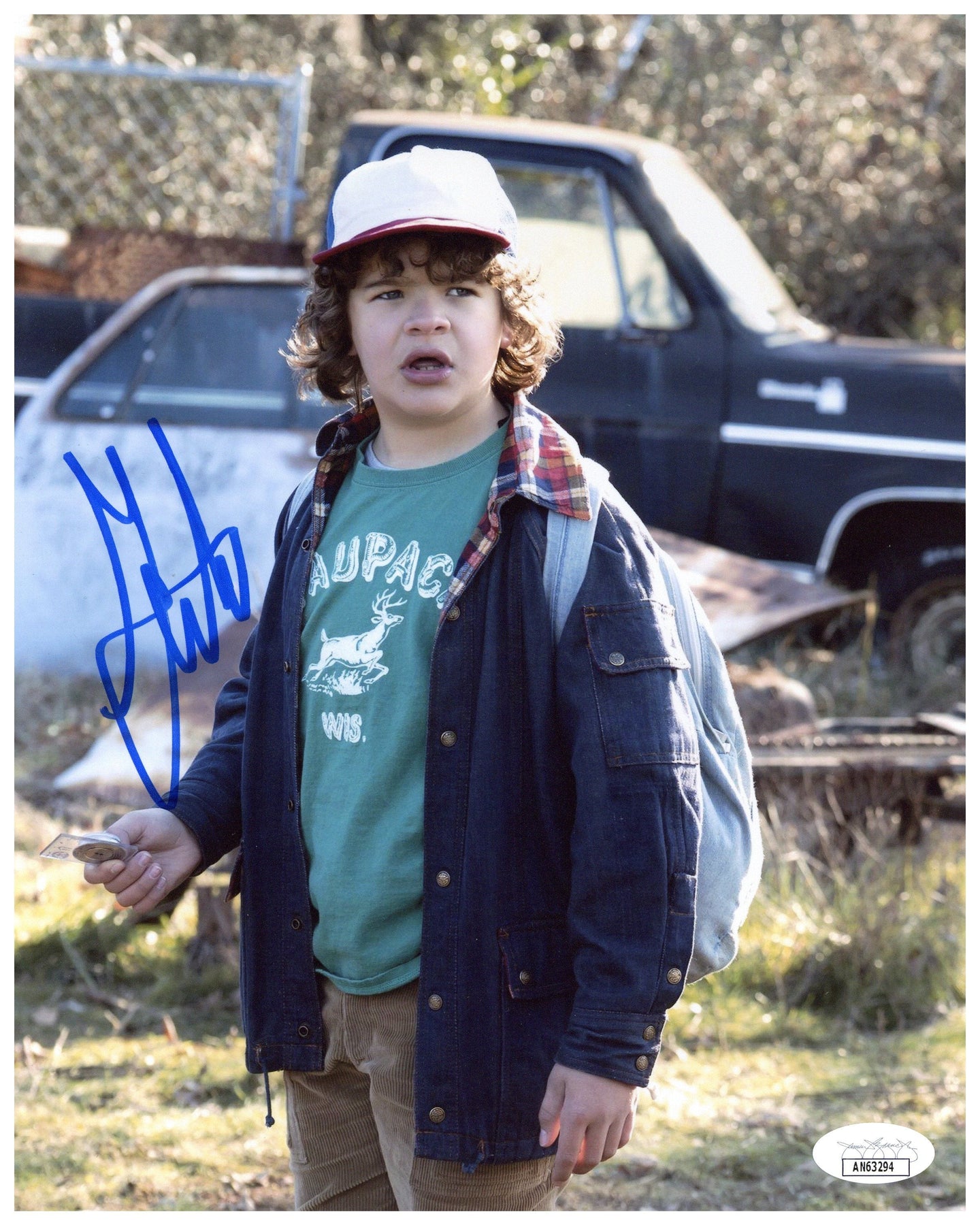 Gaten Matarazzo Signed 8x10 Photo Stranger Things Dustin Autographed J ...