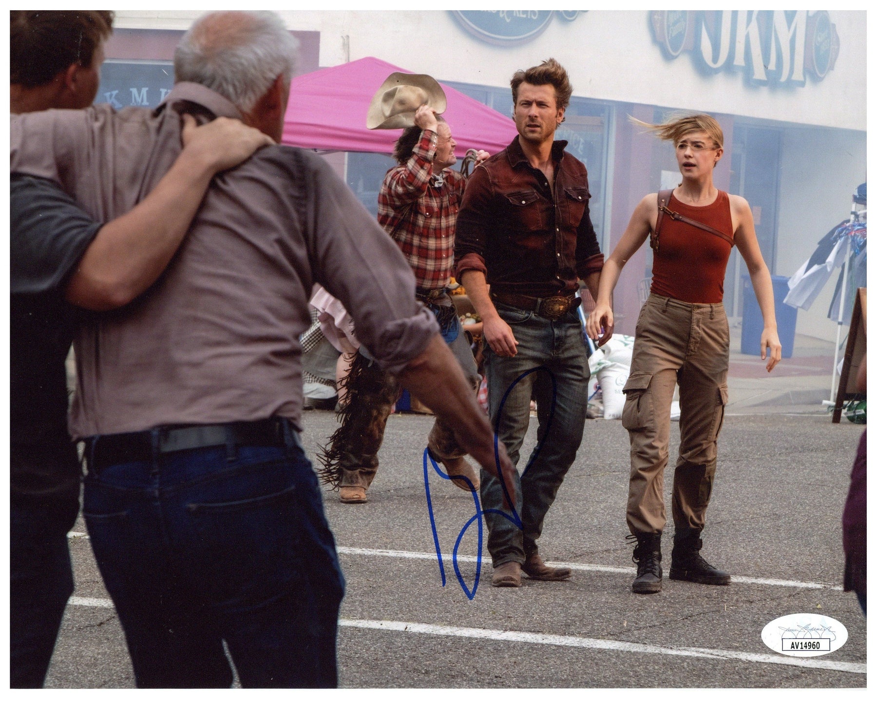 Glen Powell Signed 8x10 Photo Twisters Autographed JSA COA – Zobie ...