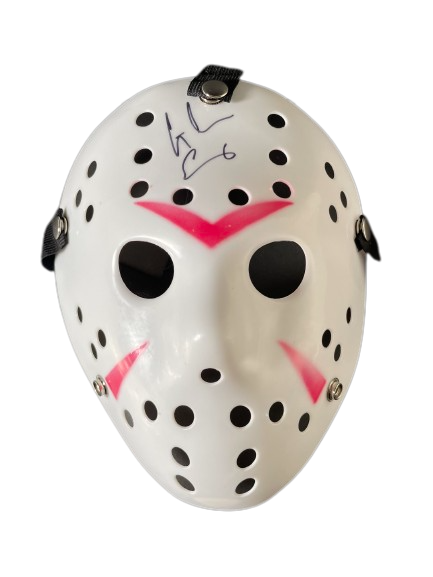 Glenn Ennis Signed Freddy vs Jason Voorhees Mask Authentic Autographed ...