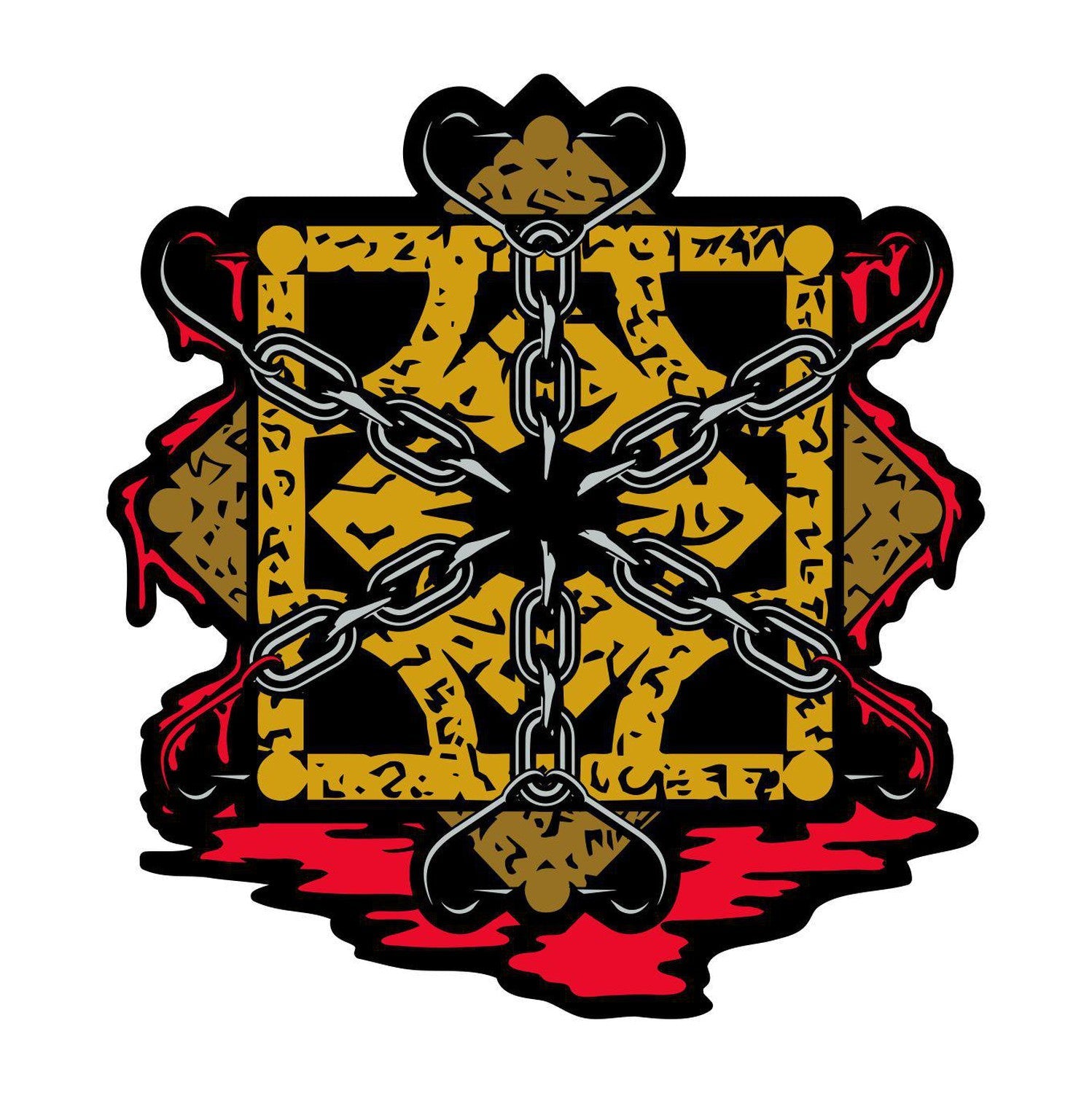 Hellraiser "Puzzle Box" Enamel Pin - Limited Release – Zobie Productions