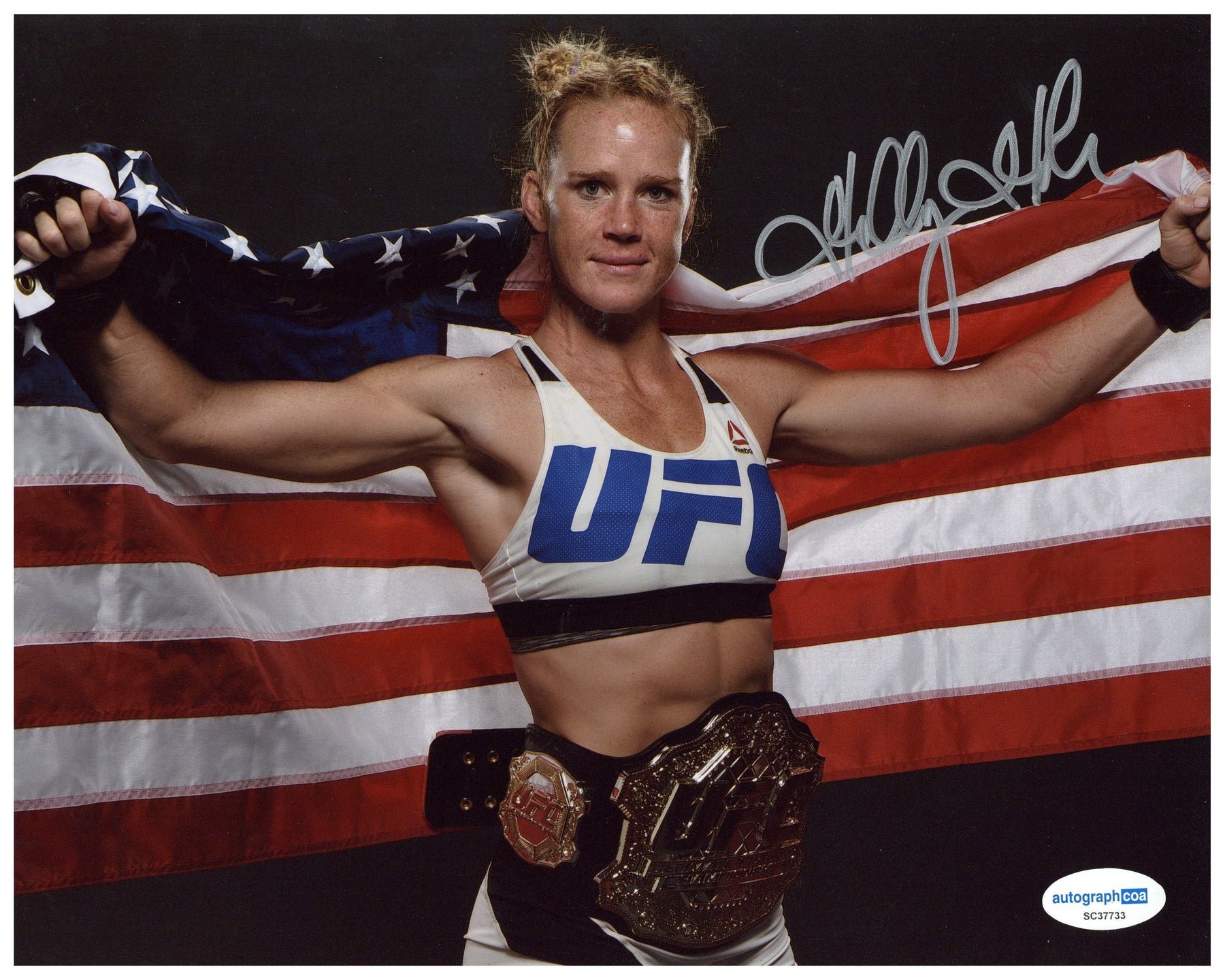Holly Holm Signed 8x10 Photo UFC MMA Autographed Autograph COA – Zobie ...