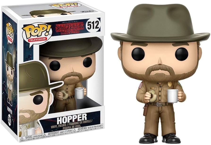 Hopper #512 Funko Pop! - Stranger Things – Zobie Productions