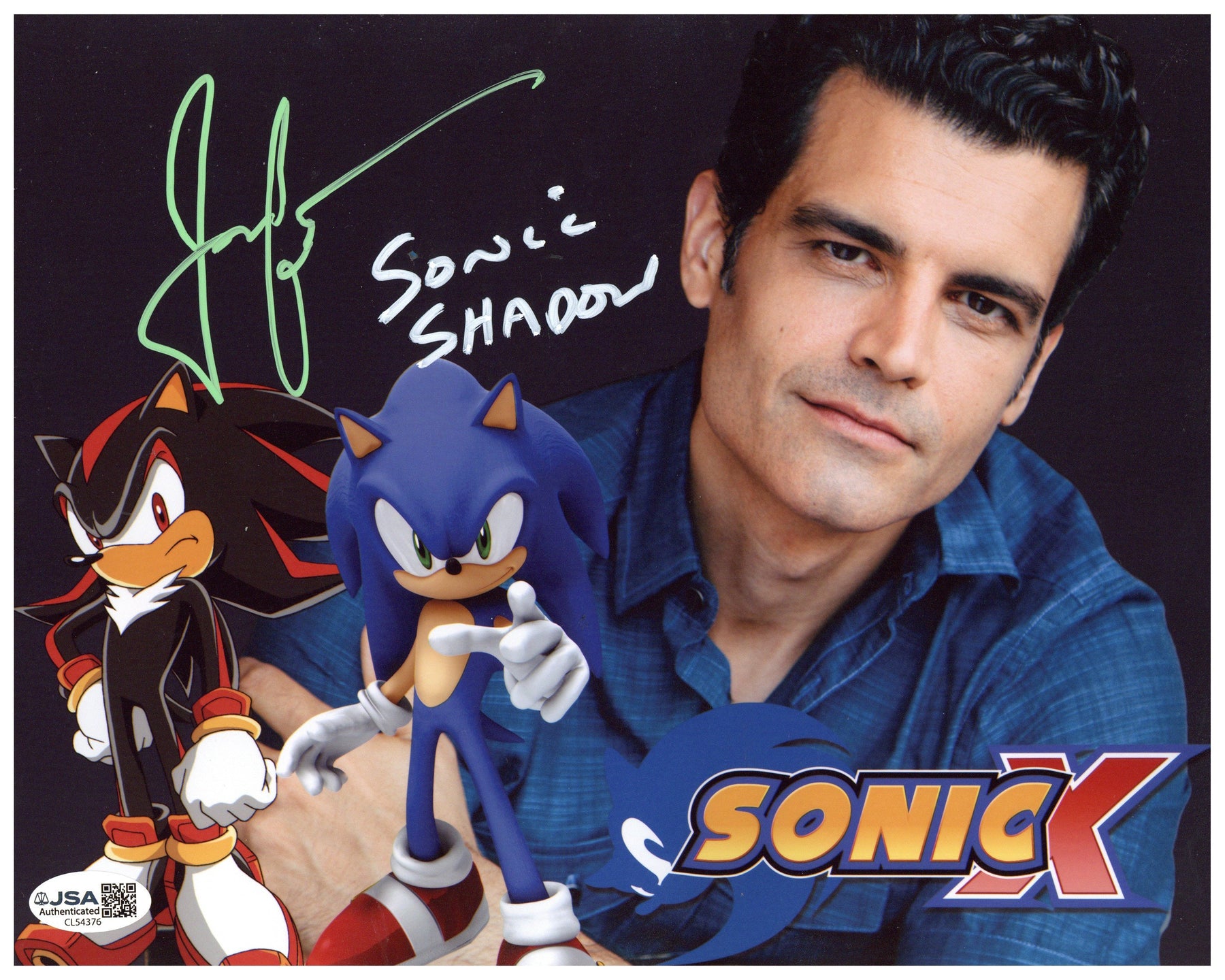 Jason Griffith Signed 8x10 Photo Sonic The Hedgehog Autographed JSA CO ...