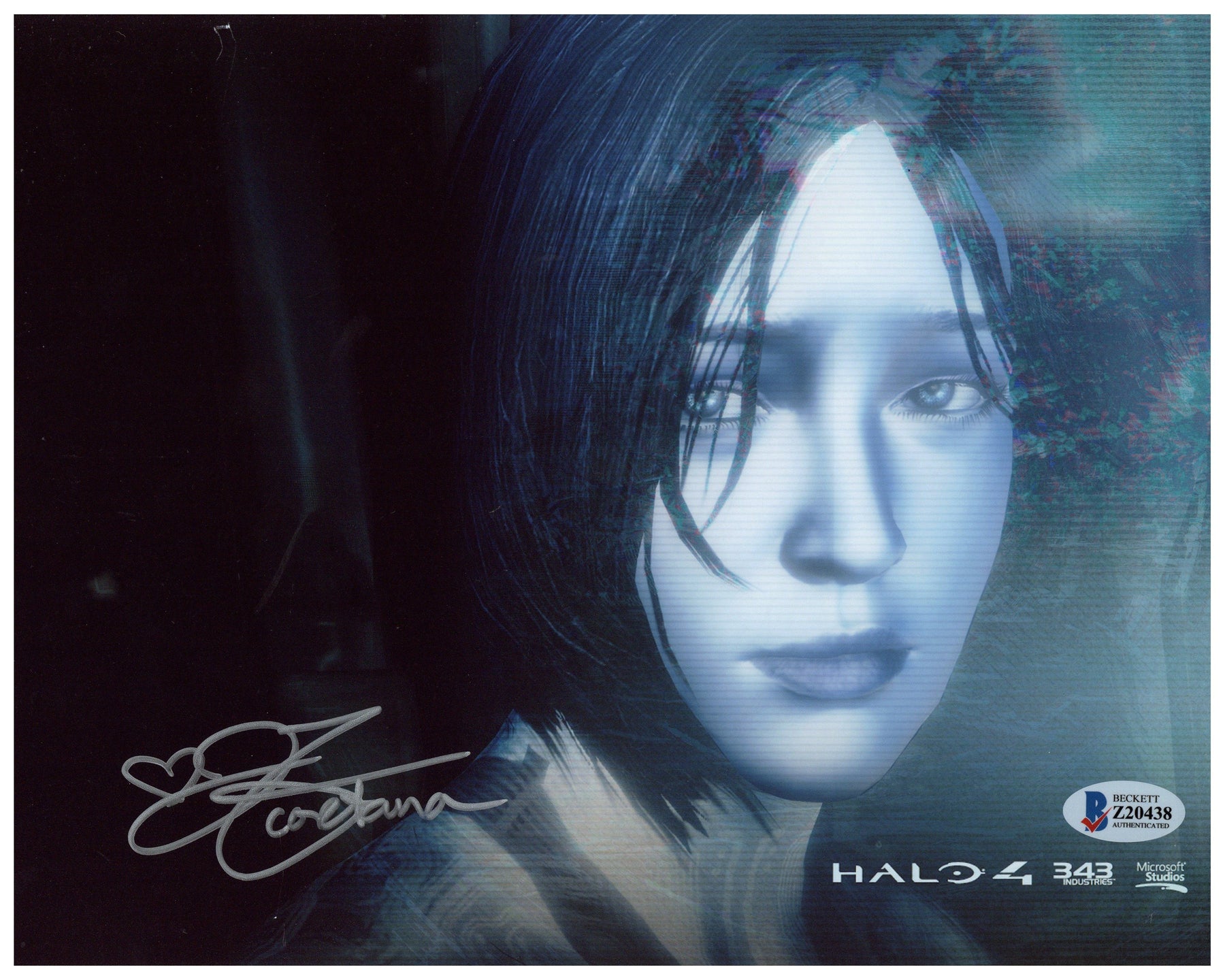 Jen Taylor Autograph 8x10 Photo Gamer Halo Voice of Cortana Signed JSA ...