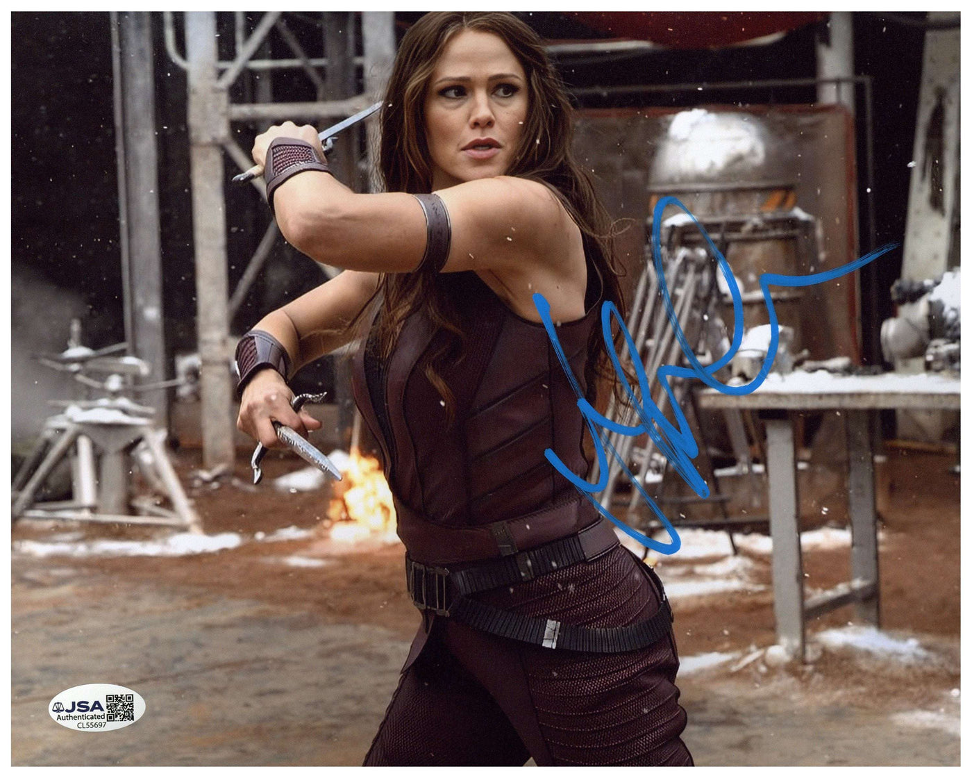 Jennifer Garner Signed 8x10 Photo Daredevil Elektra Autographed JSA CO ...