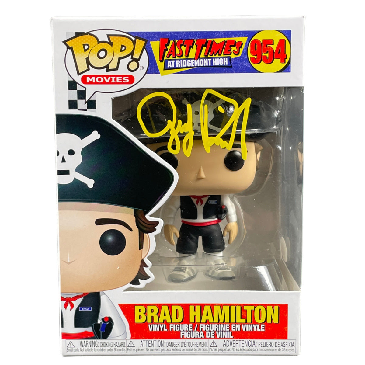 Judge Reinhold Signed Funko POP Fast Times At Ridgemont High Brad Hami ...