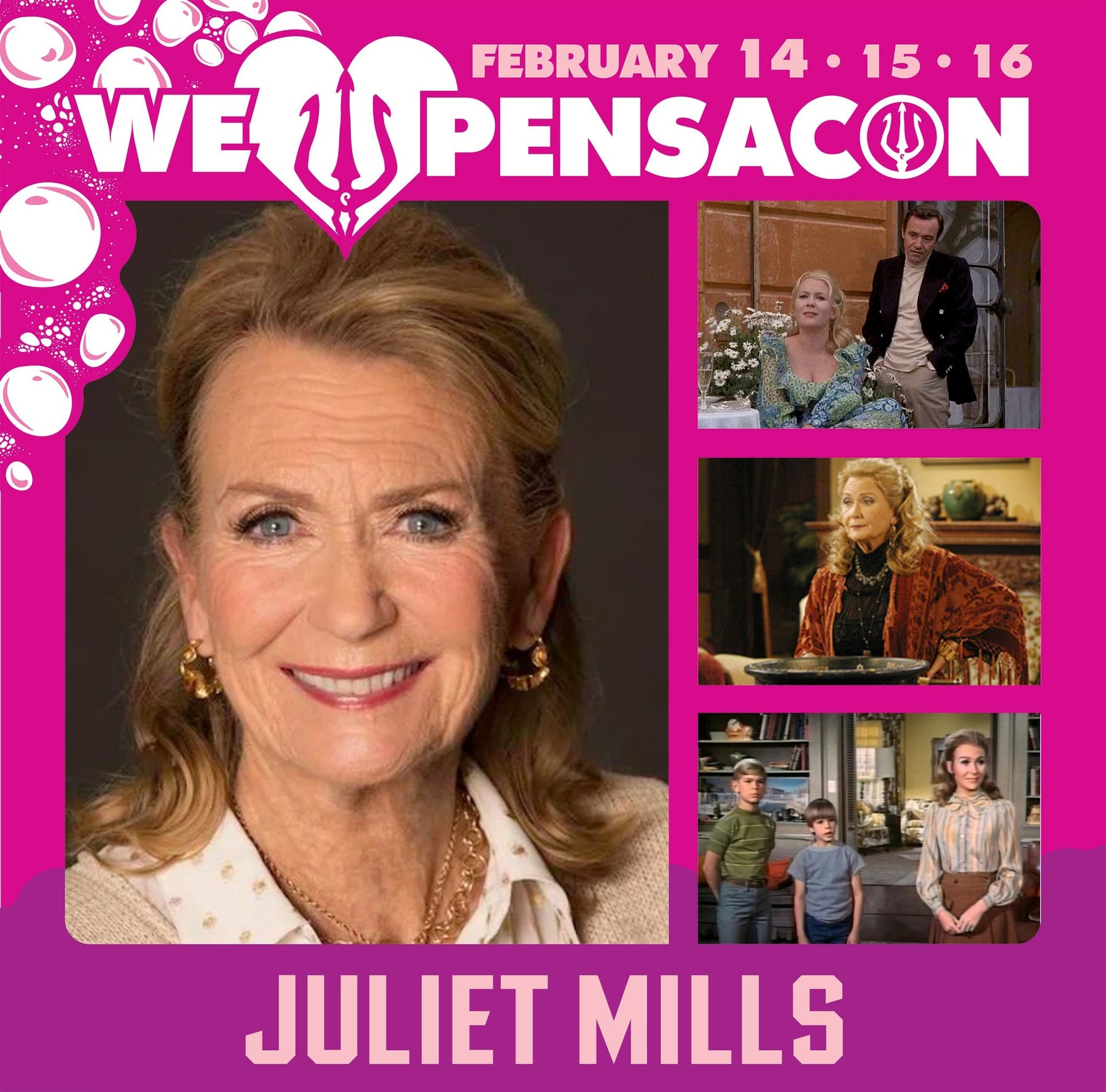 Juliet Mills Official Autograph Mail-In Service - Pensacon 2025 – Zobie ...
