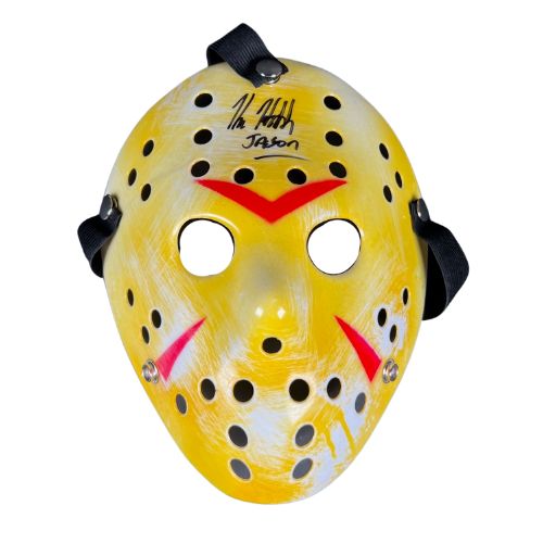 Kane Hodder Signed Friday the 13th Jason Voorhees Mask Autographed JSA ...