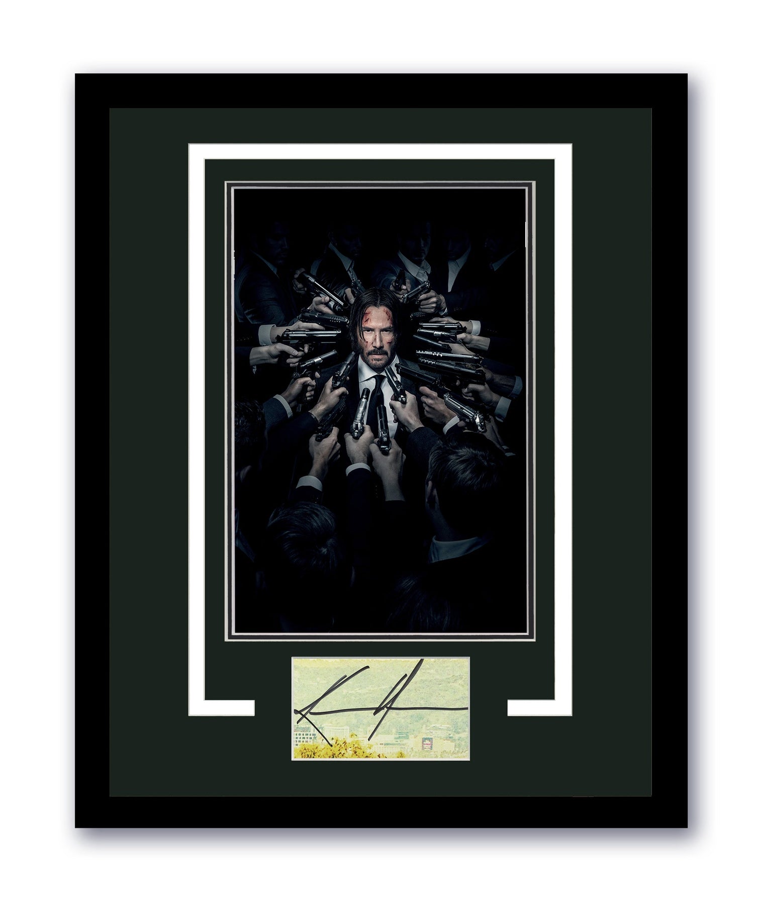 Keanu Reeves Signed Cut 11x14 Frame John Wick Autographed Authentic AC ...