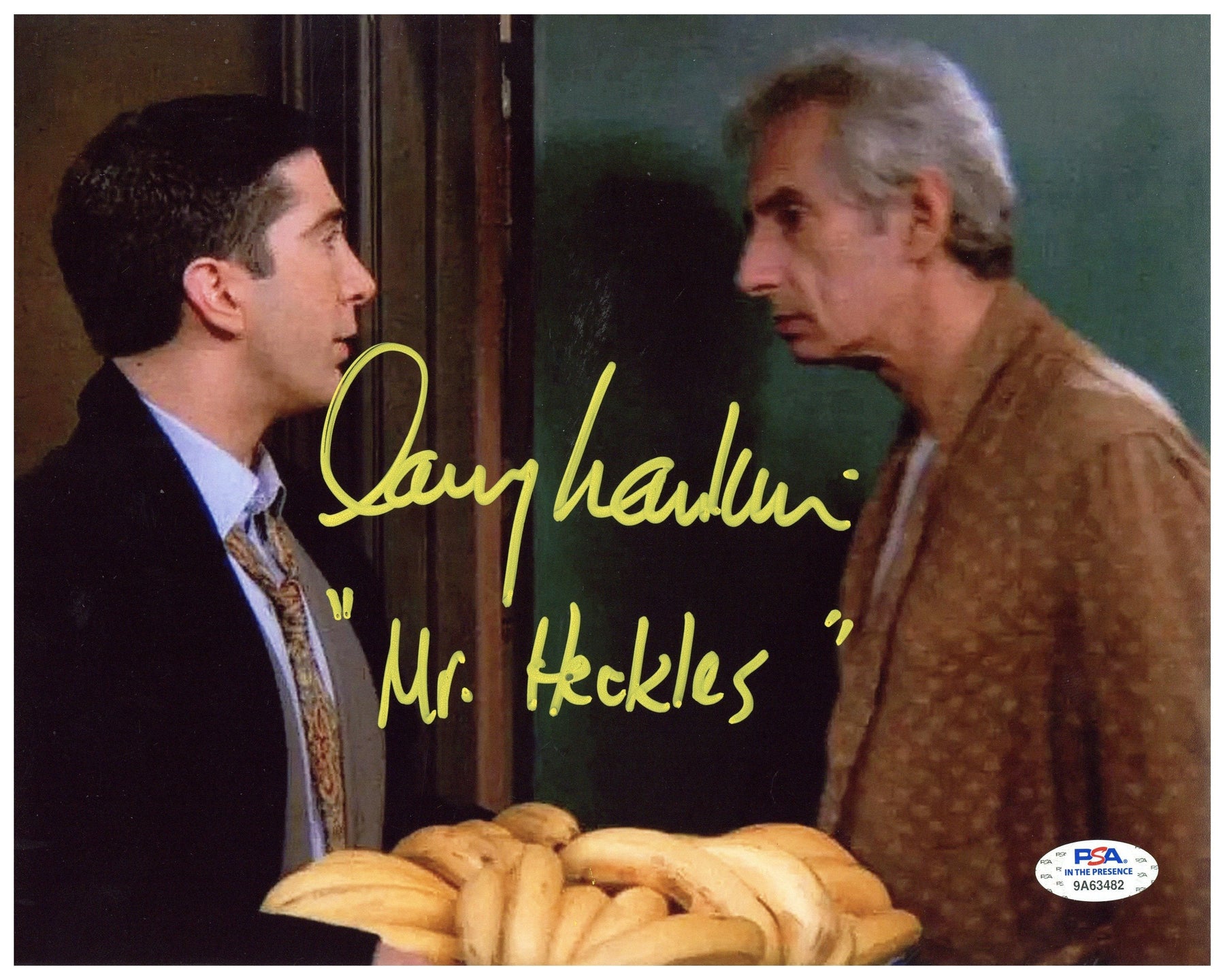 Larry Hankin Signed 8x10 Photo Friends Mr. Heckles Authentic Autograph ...