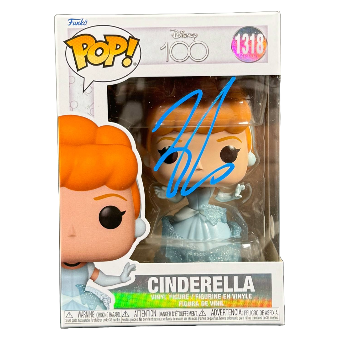 Lily James Signed Funko POP Cinderella Authentic Autographed JSA COA ...
