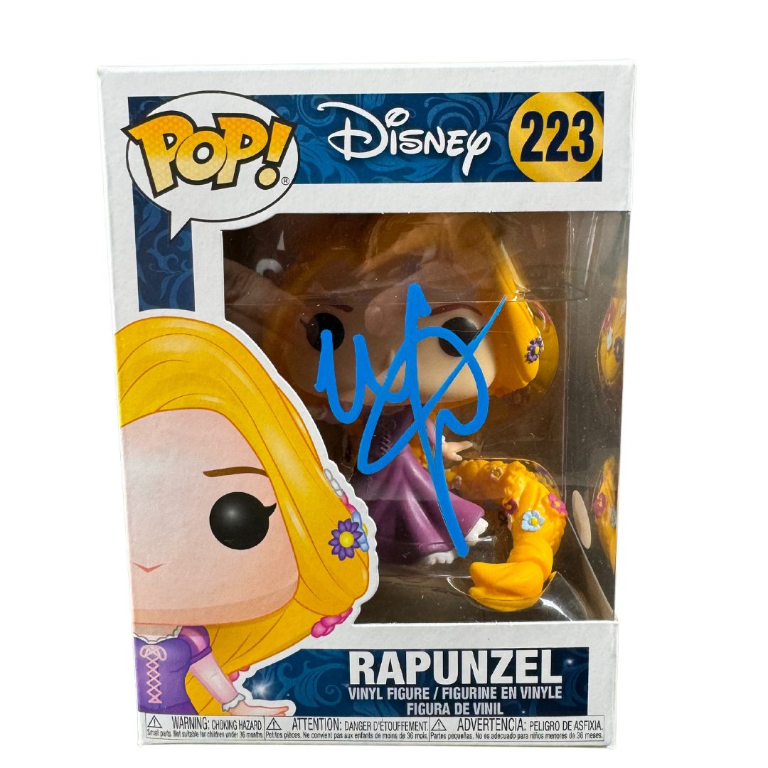Mandy Moore Signed Funko POP Disney Rapunzel Autographed JSA COA ...