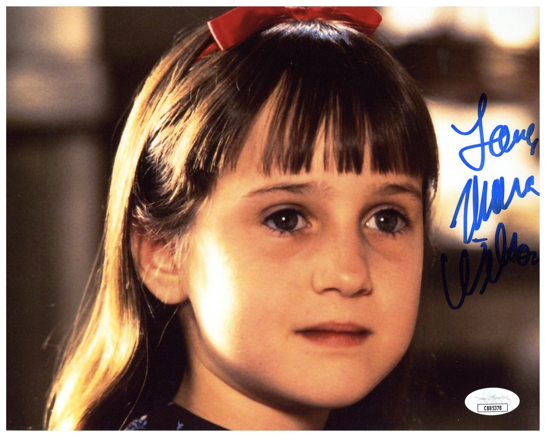 Mara Wilson Signed 8x10 Photo Matilda Authentic Autographed JSA COA ...