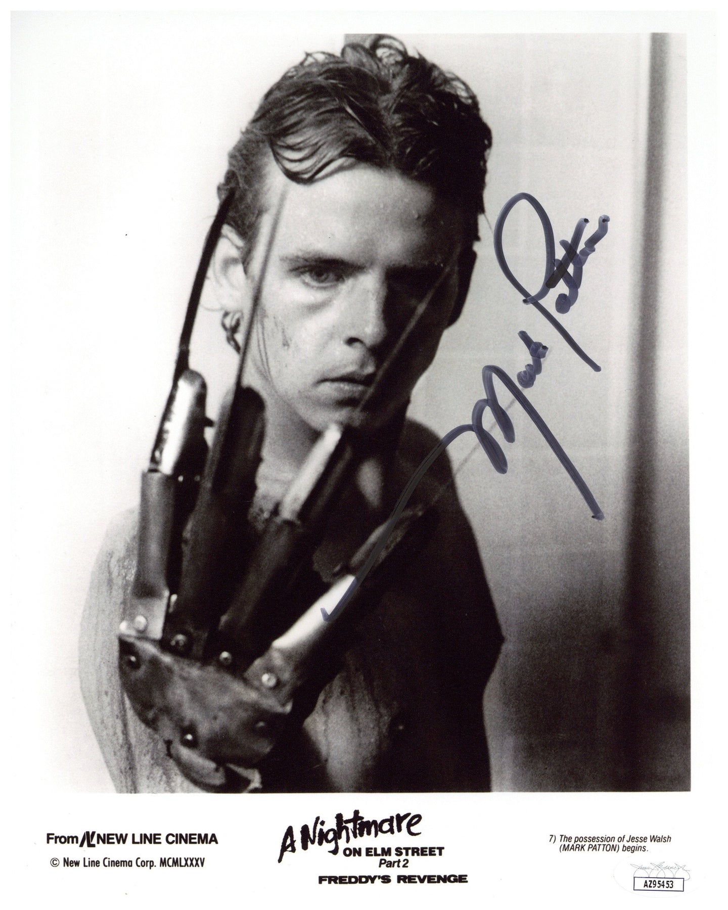 Mark Patton Signed 8x10 Photo A Nightmare on Elm Street 2 Horror Autog ...