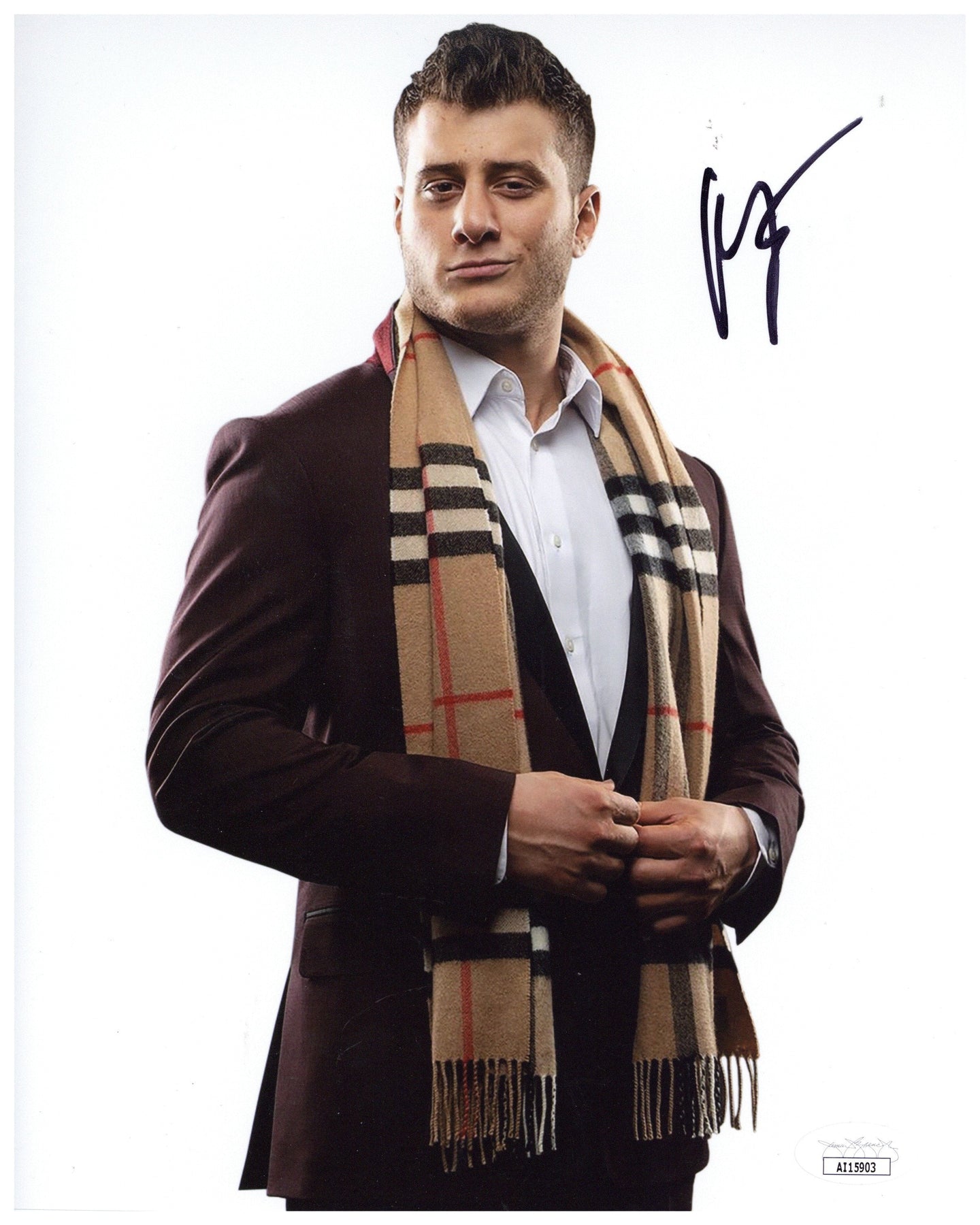 Maxwell Jacob Friedman Signed 8x10 Photo AEW “MJF” Autographed JSA COA ...