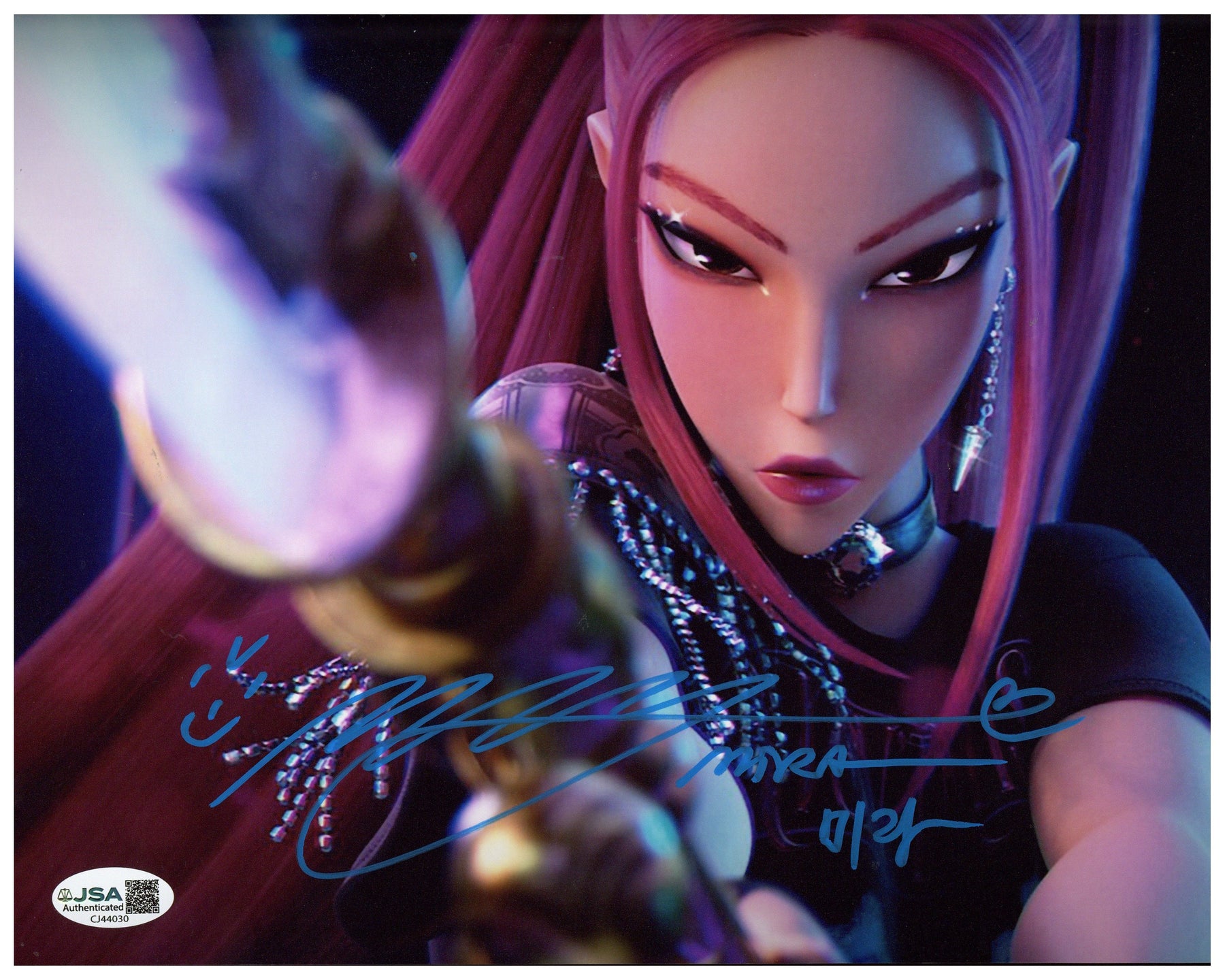 May Hong Signed 8x10 Photo KPop Demon Hunters Mira Autographed JSA COA ...