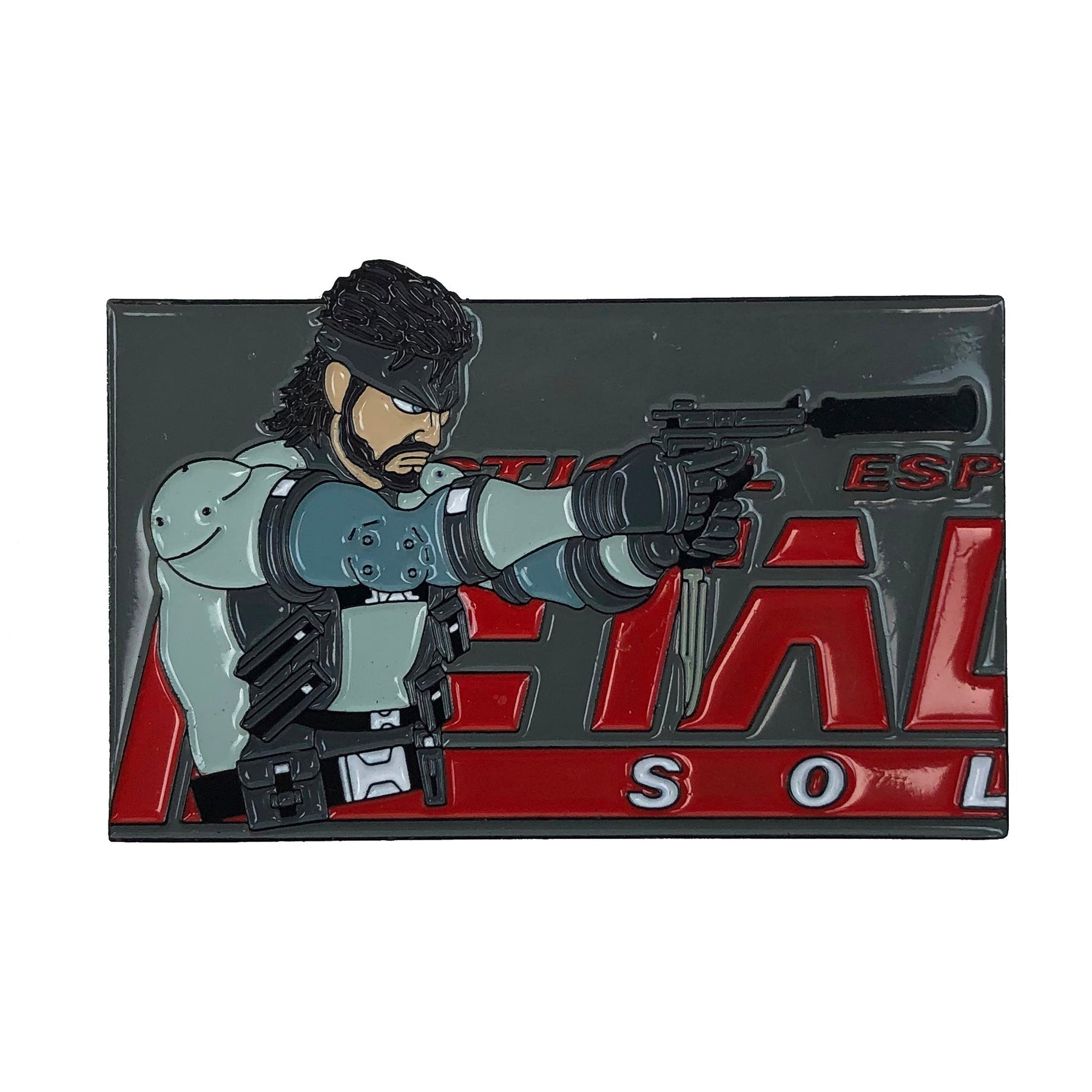 Metal Gear Solid "Solid Snake" Enamel Pin - Limited Release – Zobie ...