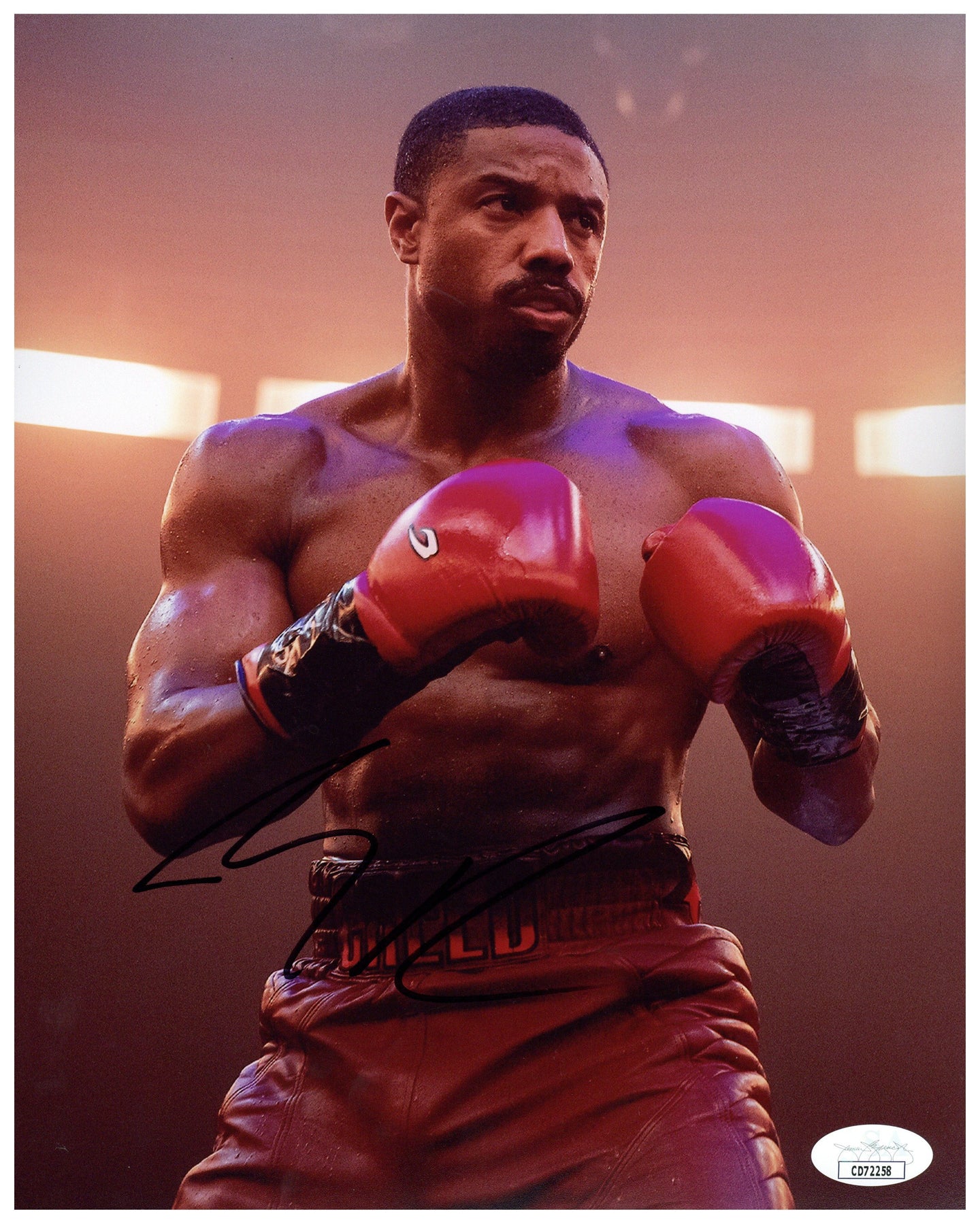Michael B. Jordan Signed 8x10 Photo Creed Autographed JSA COA #3 ...