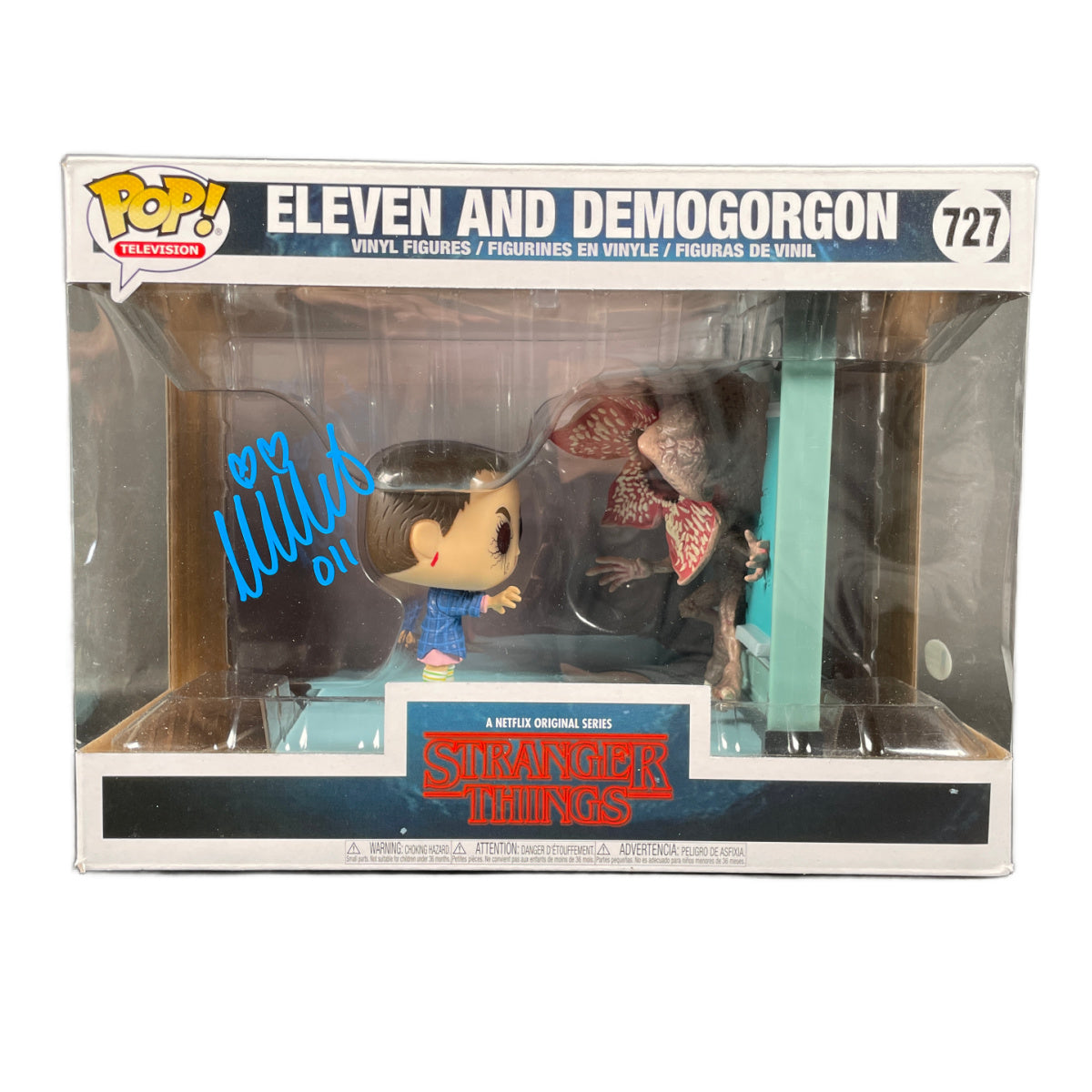 Millie Bobby Brown Signed Funko POP Stranger Things Eleven #727 JSA CO ...
