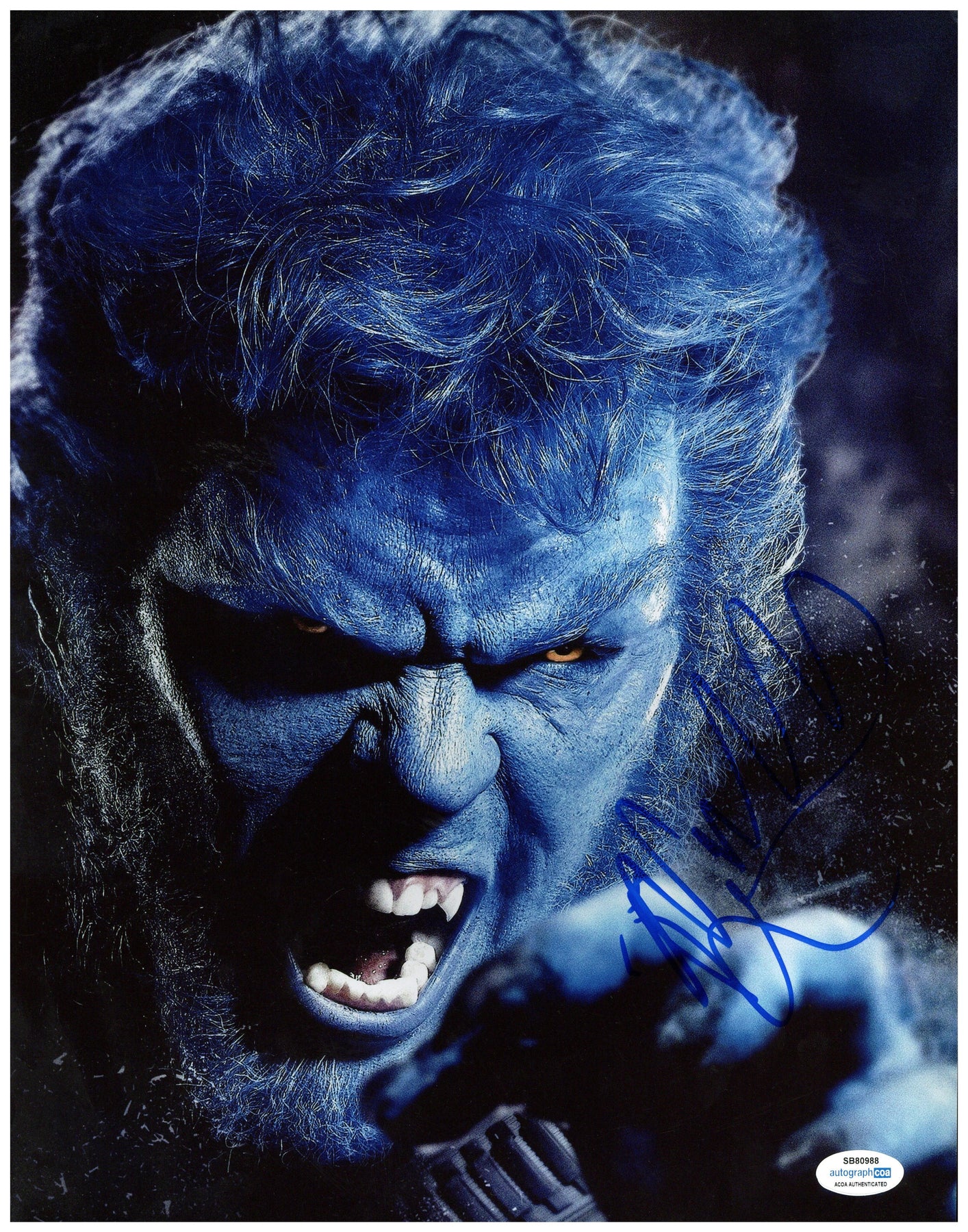 Nicholas Hoult Signed 11x14 Photo X-Men Beast Authentic Autographed AC ...