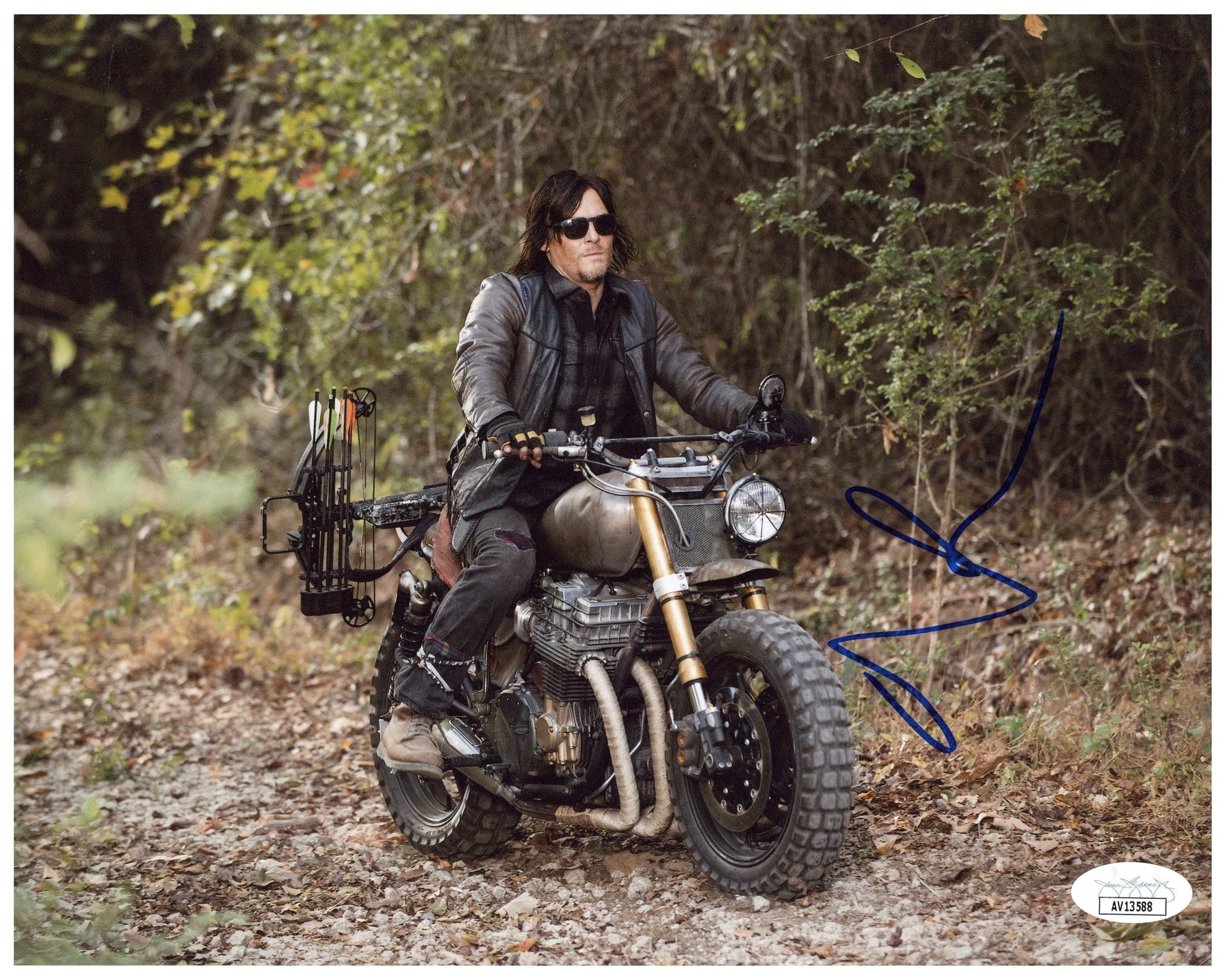 Norman Reedus Signed 8x10 Photo The Walking Dead Daryl Autographed JSA ...