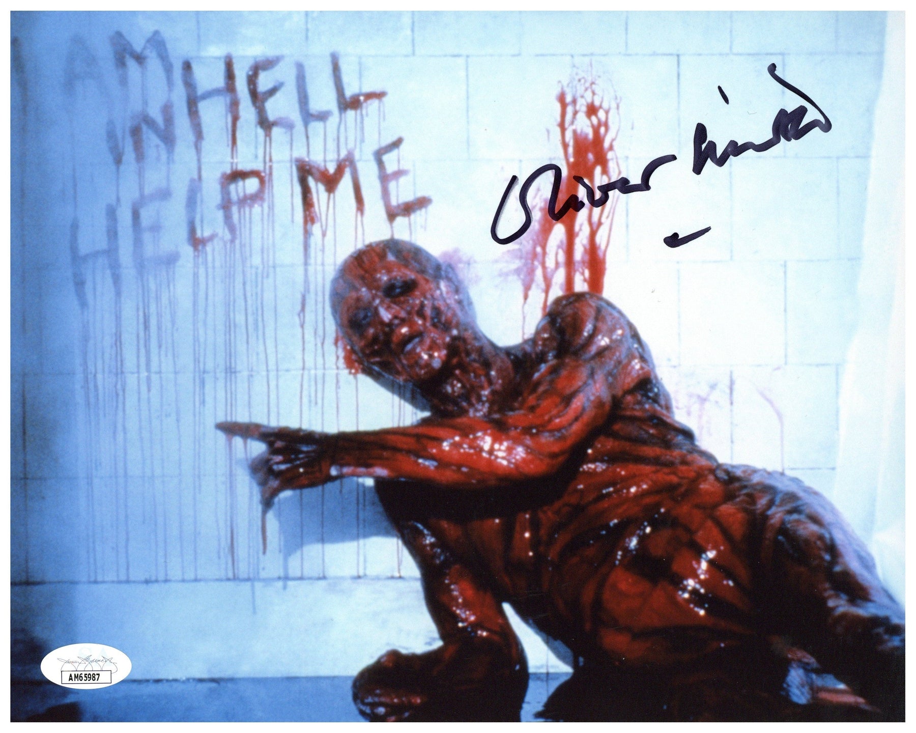 Oliver Smith Signed 8x10 Photo Hellraiser Uncle Frank Horror Autograph – Zobie Productions