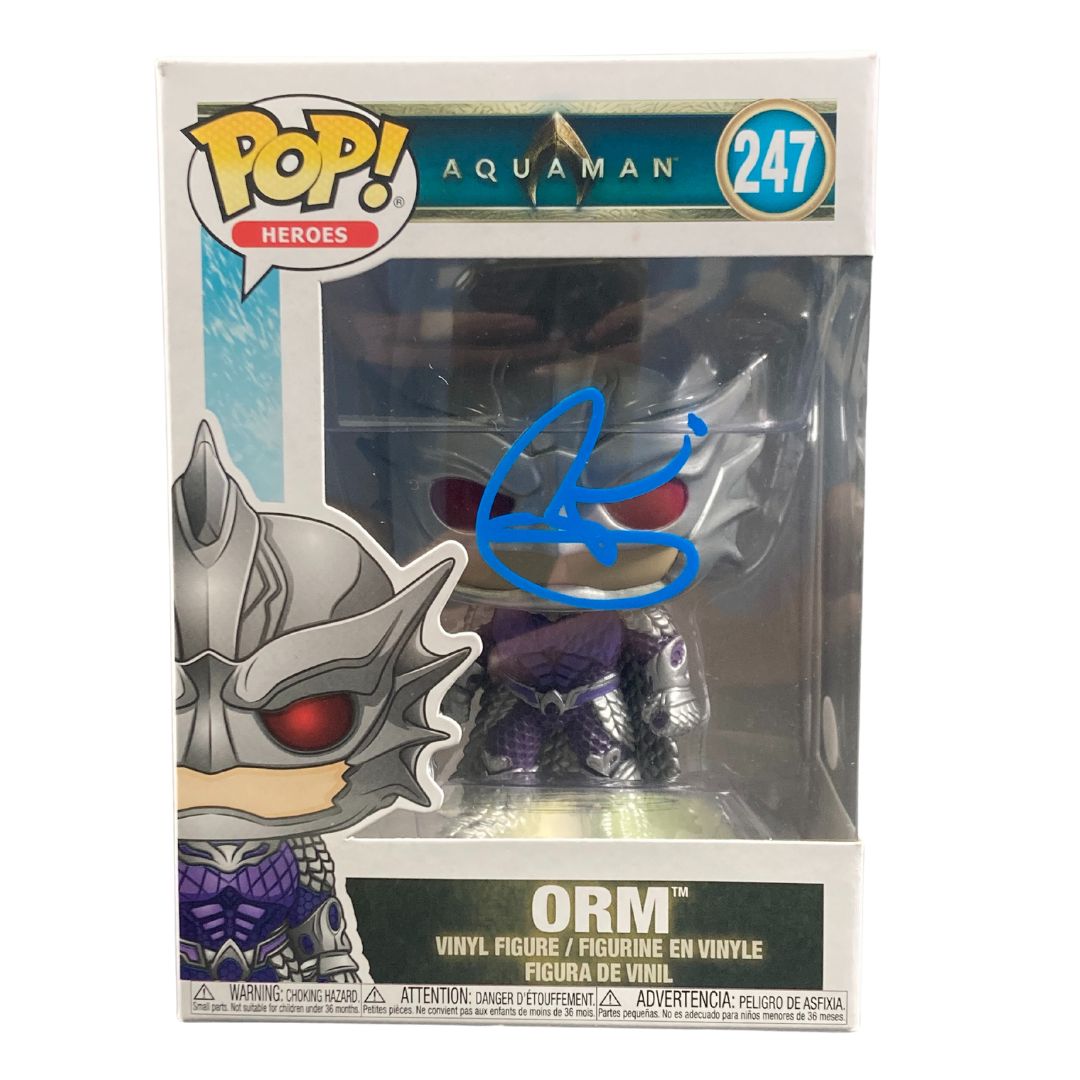 Patrick Wilson Signed Funko Pop DC Aquaman Orm Autographed JSA COA ...